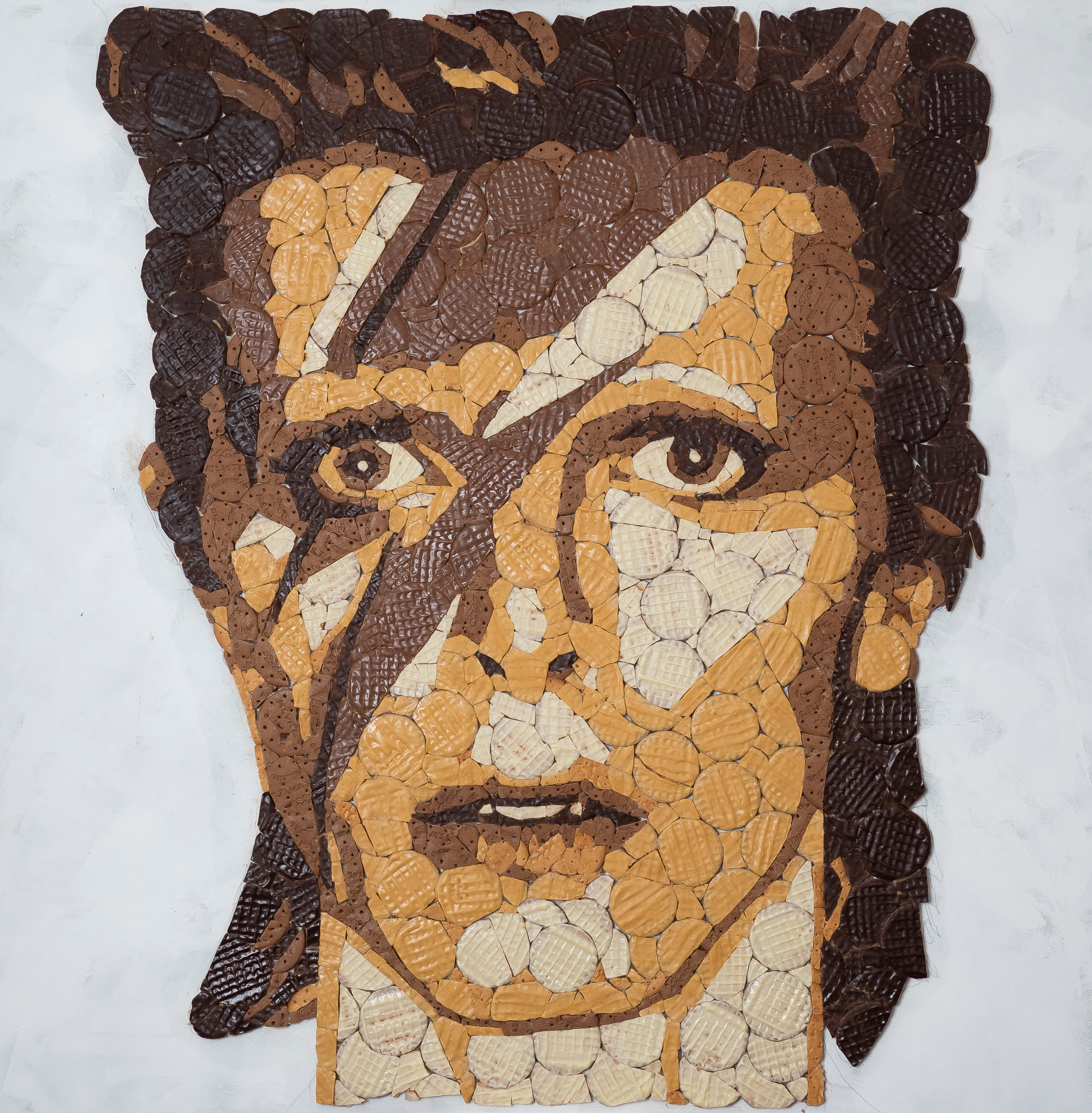 UK icons on display in 'biscuit form' in London to celebrate 100 years ...