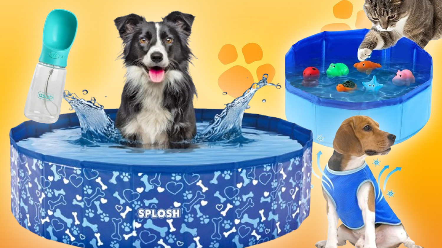 The best products available on Amazon to cool your pet down in the sun