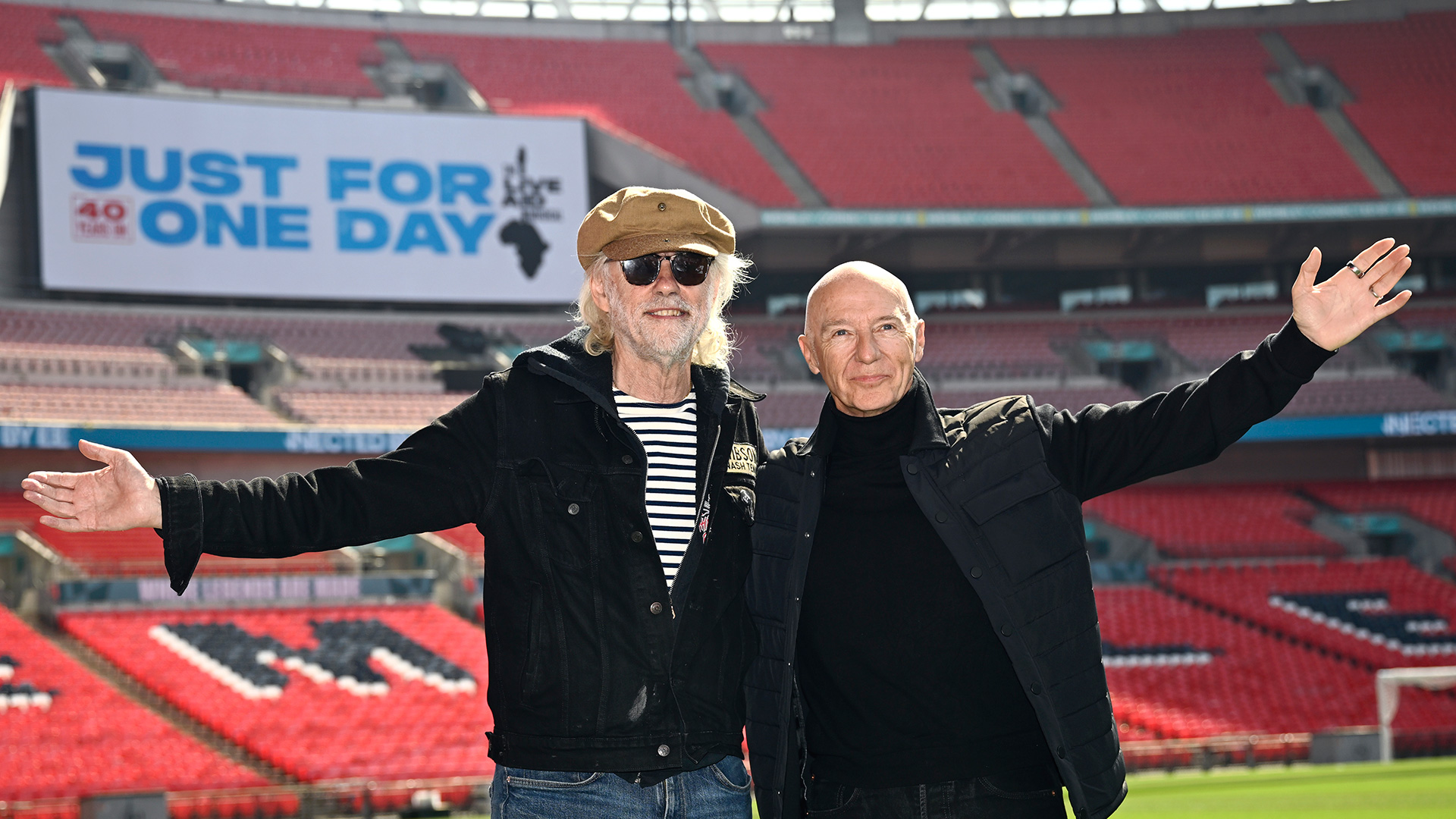 Sir Bob Geldof and Midge Ure announce Live Aid musical album
