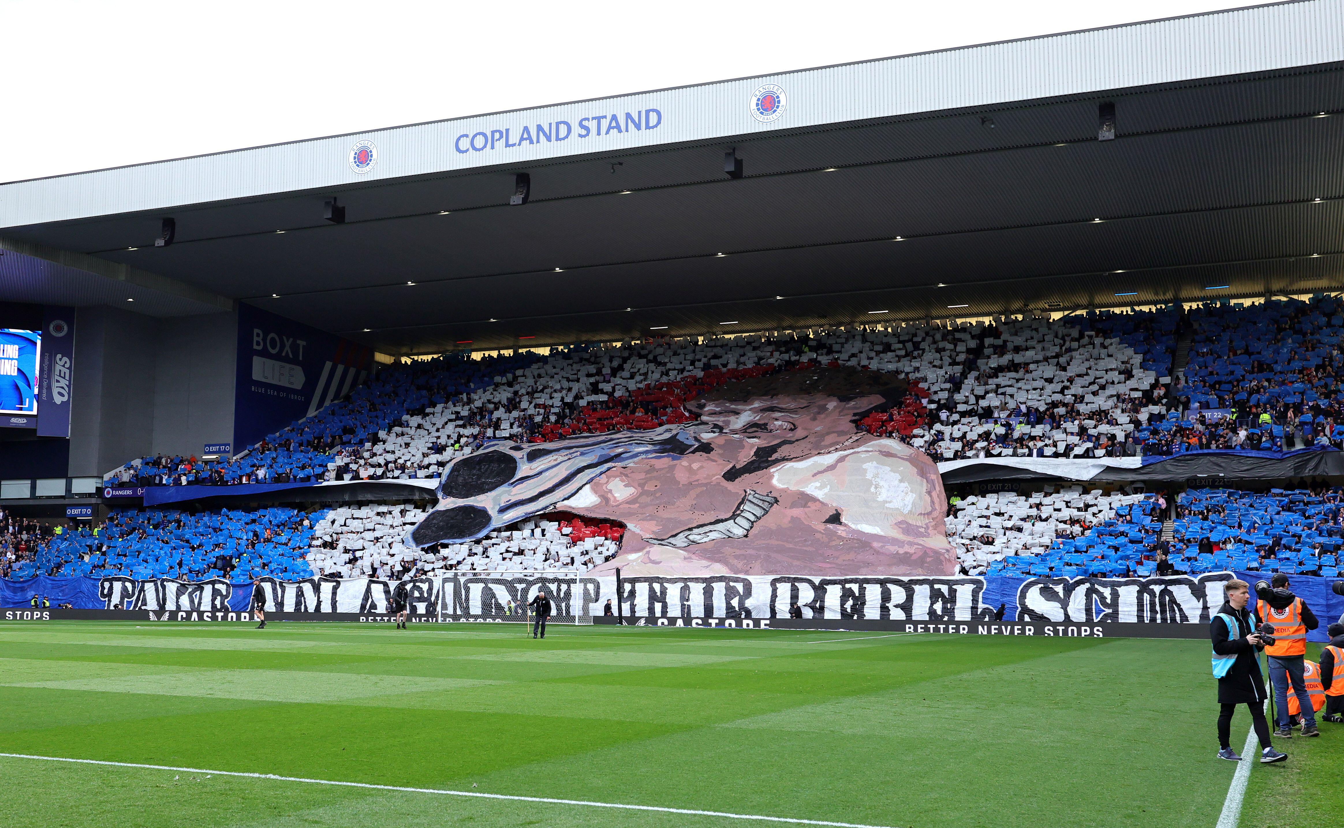 Rangers Souness banner "unacceptable" says Swinney
