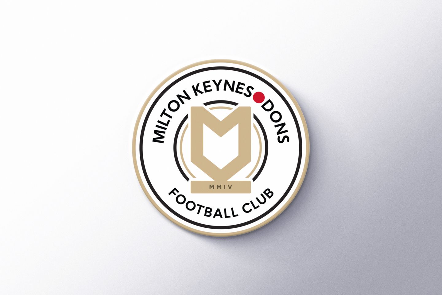 Milton Keynes Dons unveil new club crest | News - Greatest Hits Radio ...