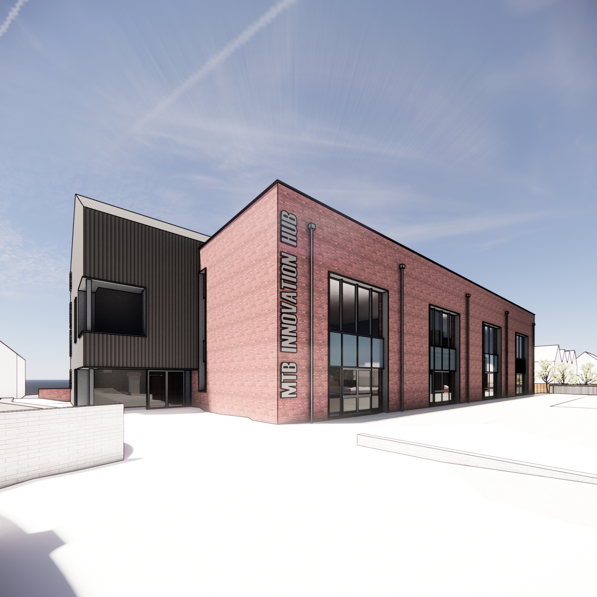 New design unveiled for mountain bike innovation centre in Innerleithen