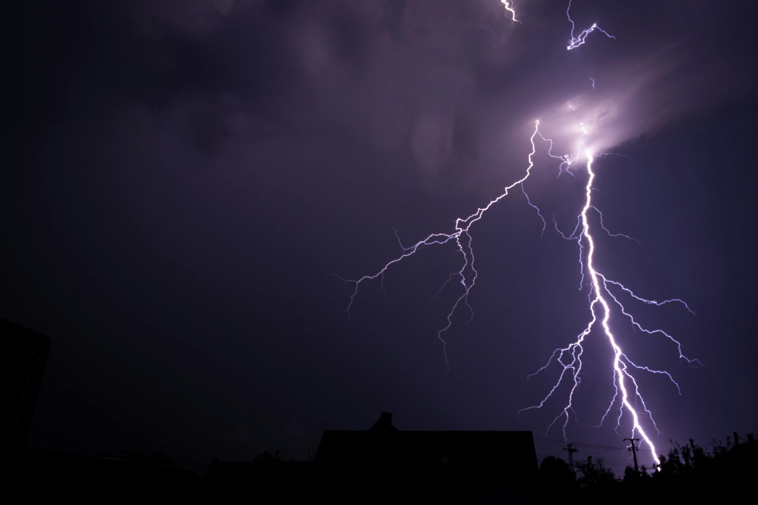 Yellow thunderstorm warning across much of England and Wales