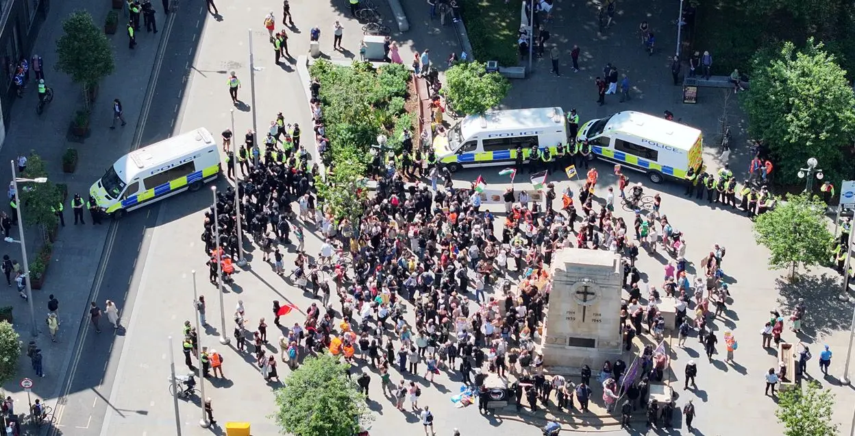 Five people arrested following Bristol city centre protests | News ...