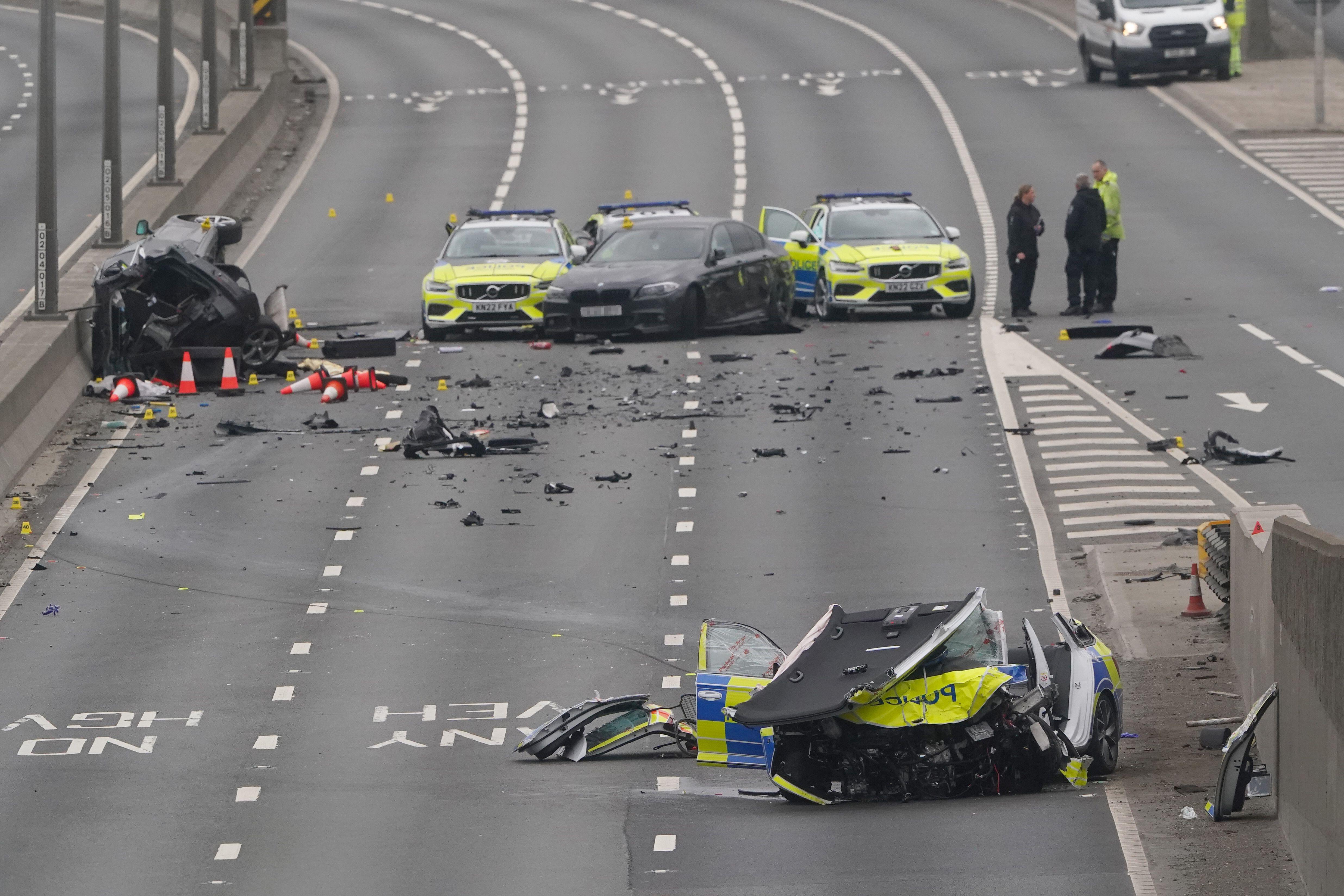 Newcastle-Police-Car-Crash