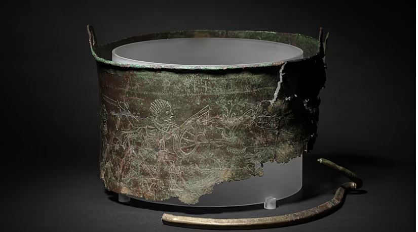 Ancient bucket found at Sutton Hoo was likely a cremation vessel