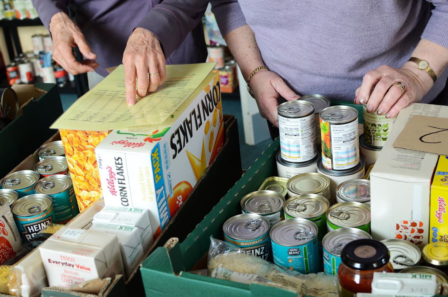 One emergency food parcel given out every minute in London last year ...