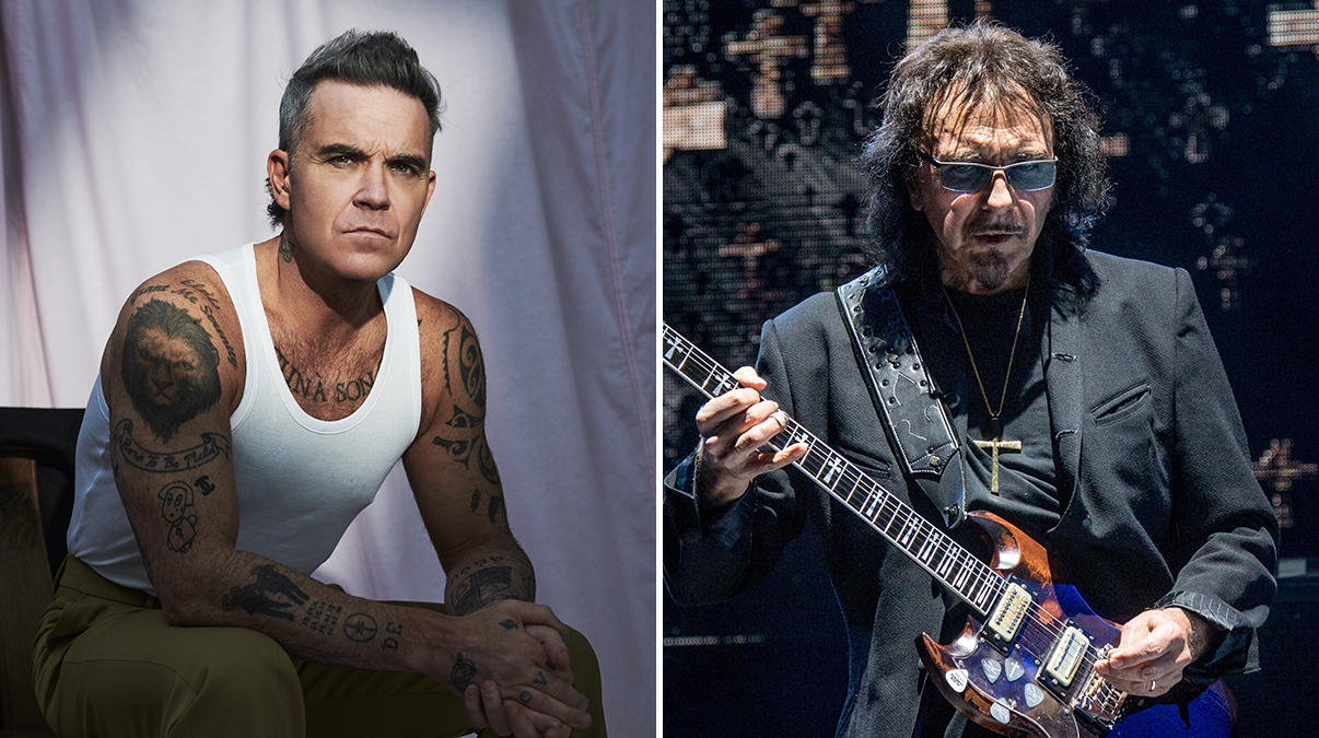 Robbie Williams' Secret Rock Project Just Exploded With Tony Iommi ...