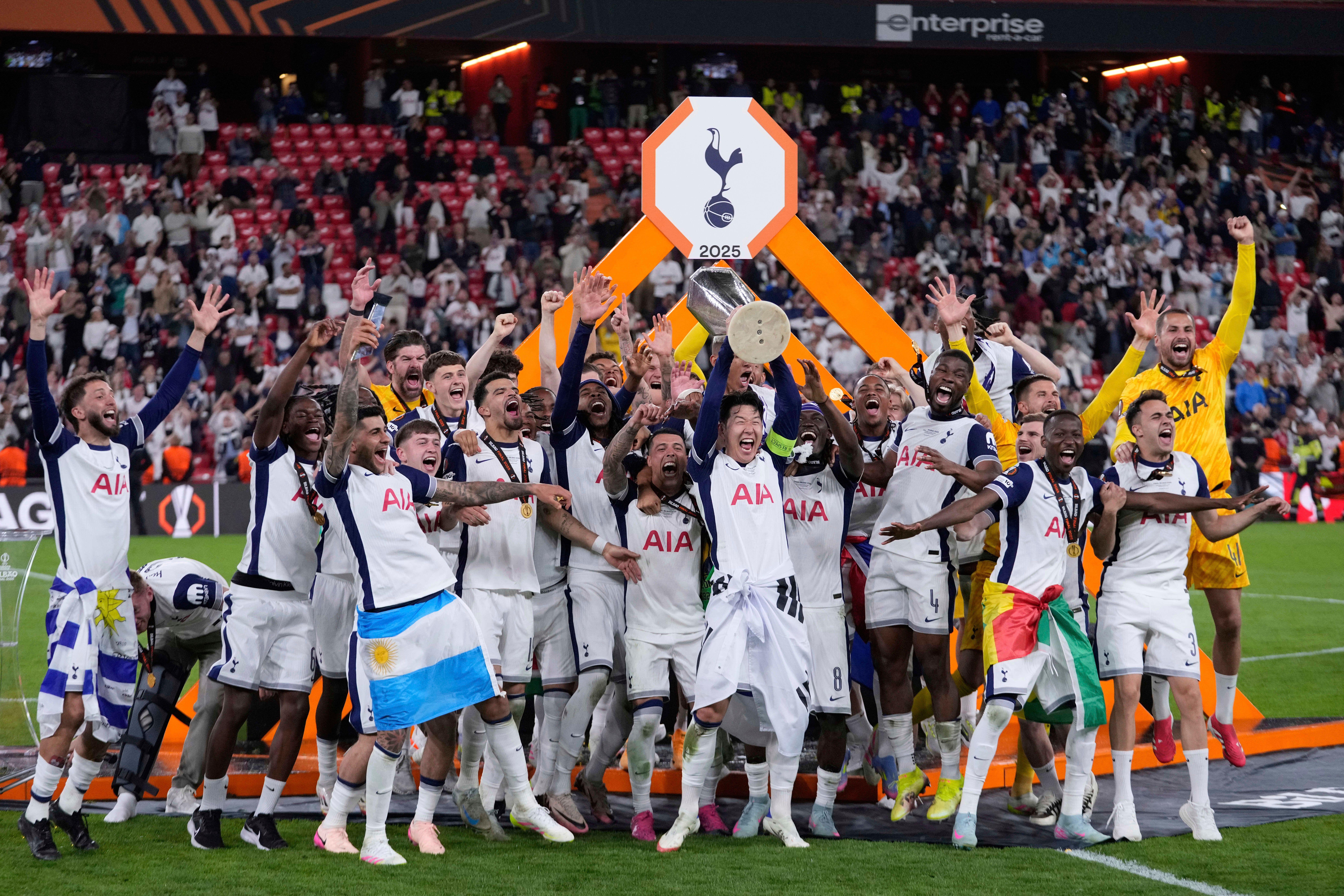 Details of Tottenham's victory parade after Europa League win