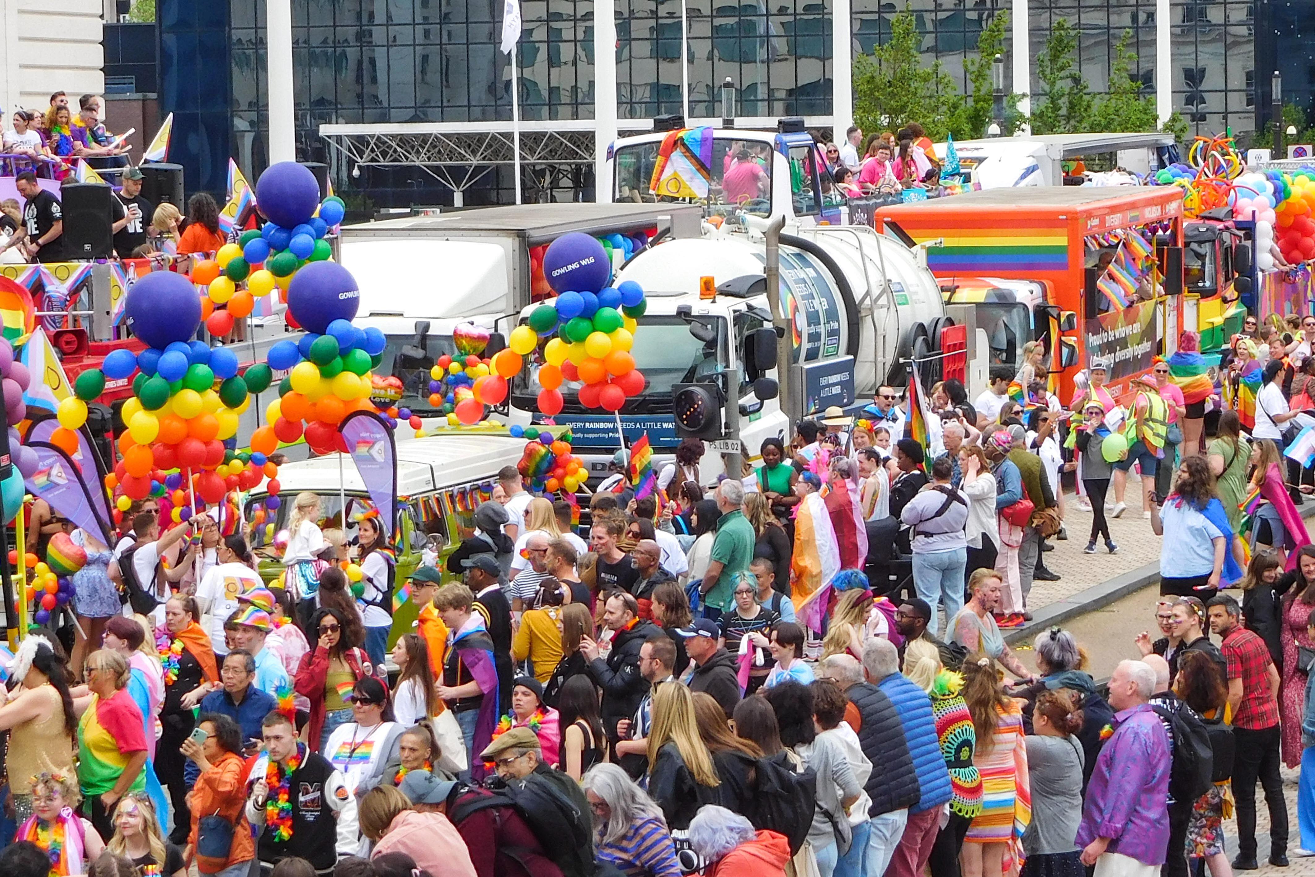 Birmingham Pride returns with biggest parade yet | News - Hits Radio (Birmingham)
