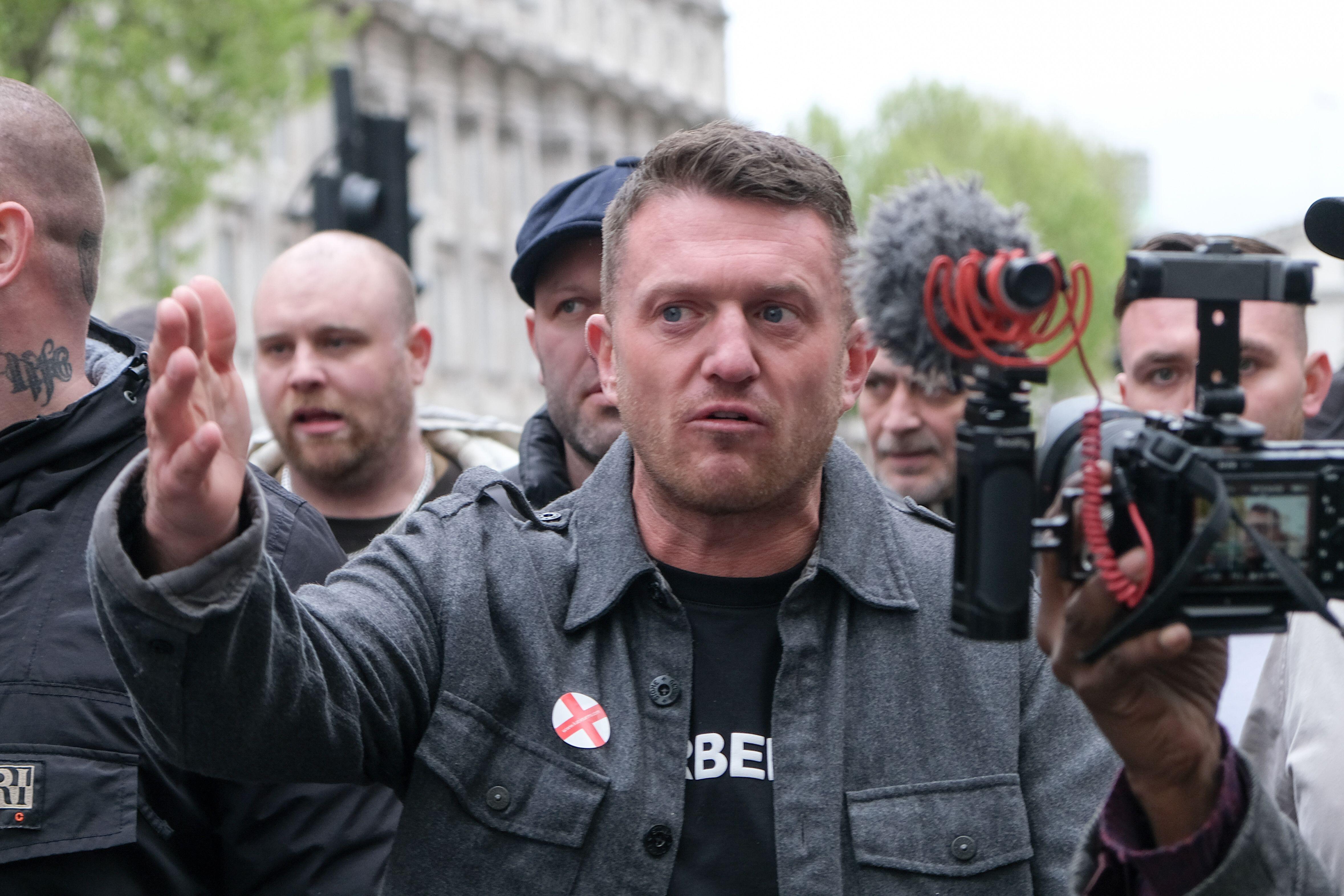 Tommy Robinson released from prison after jail term cut short | News ...