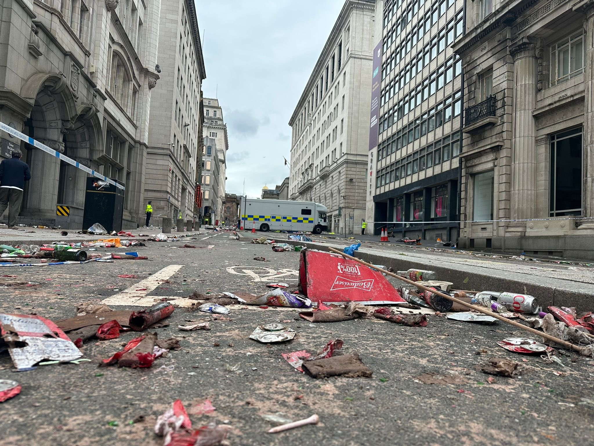 Nine-year-old among those injured at Liverpool victory parade
