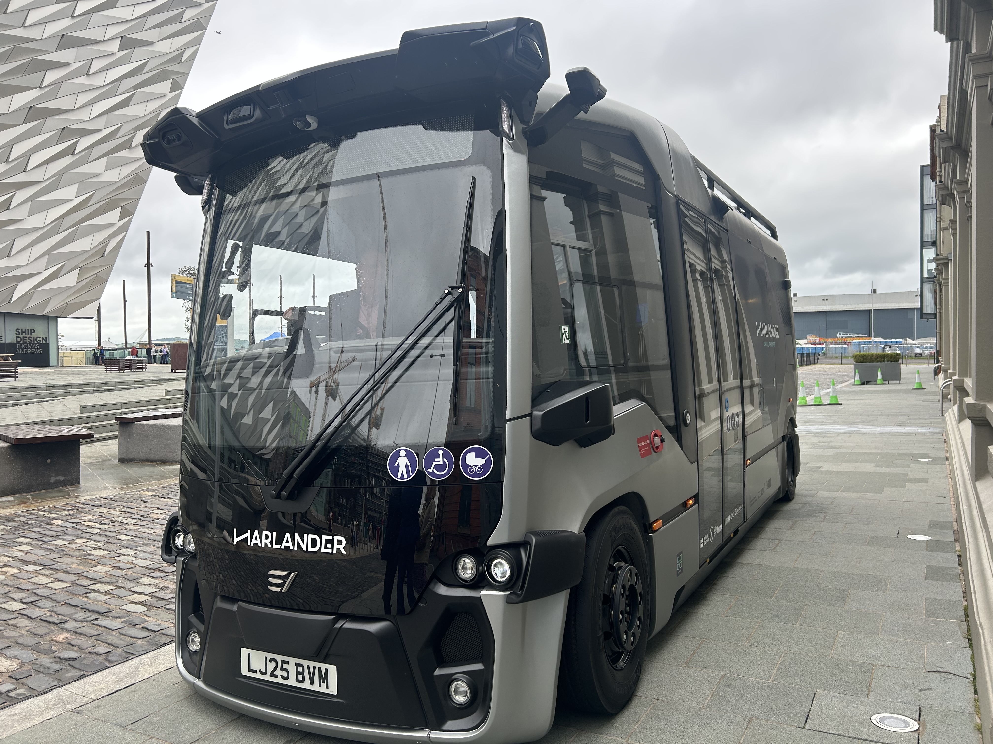 New self-driving bus to operate in Belfast Harbour 'within the month'