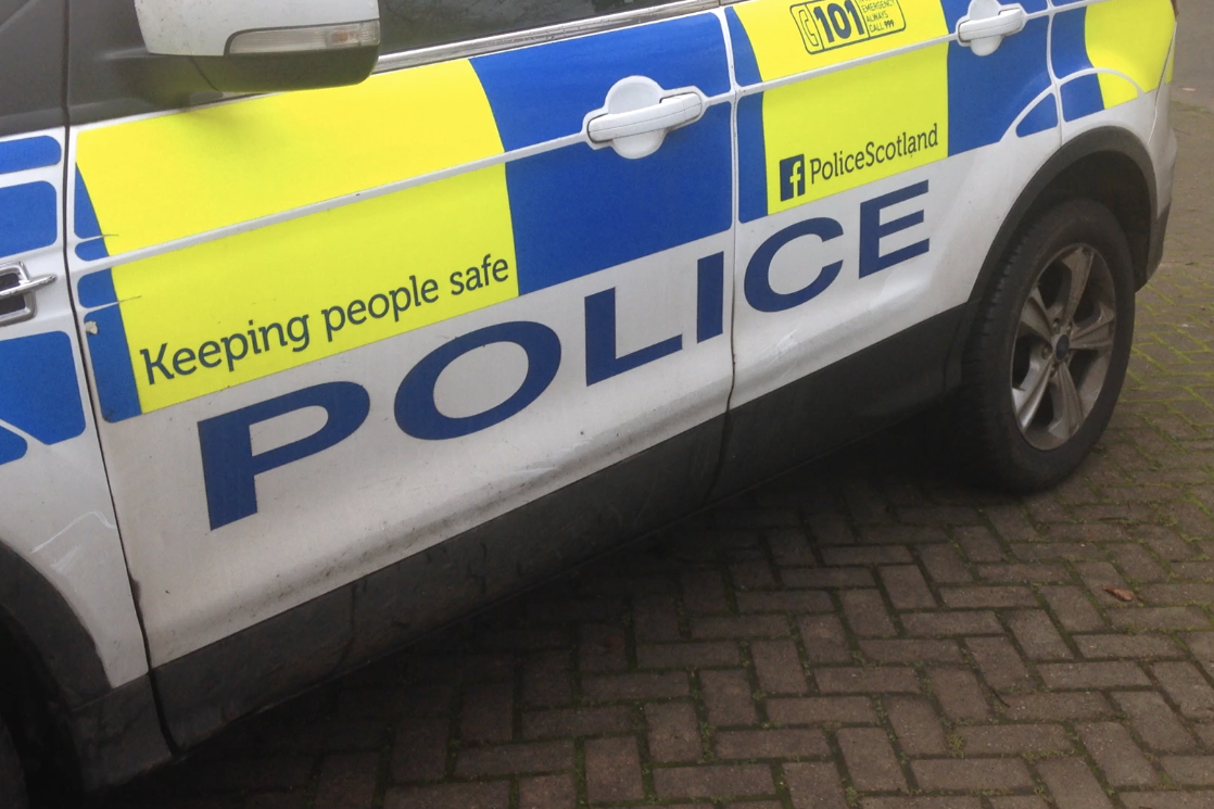 Police lock down North Lanarkshire road following discovery of body