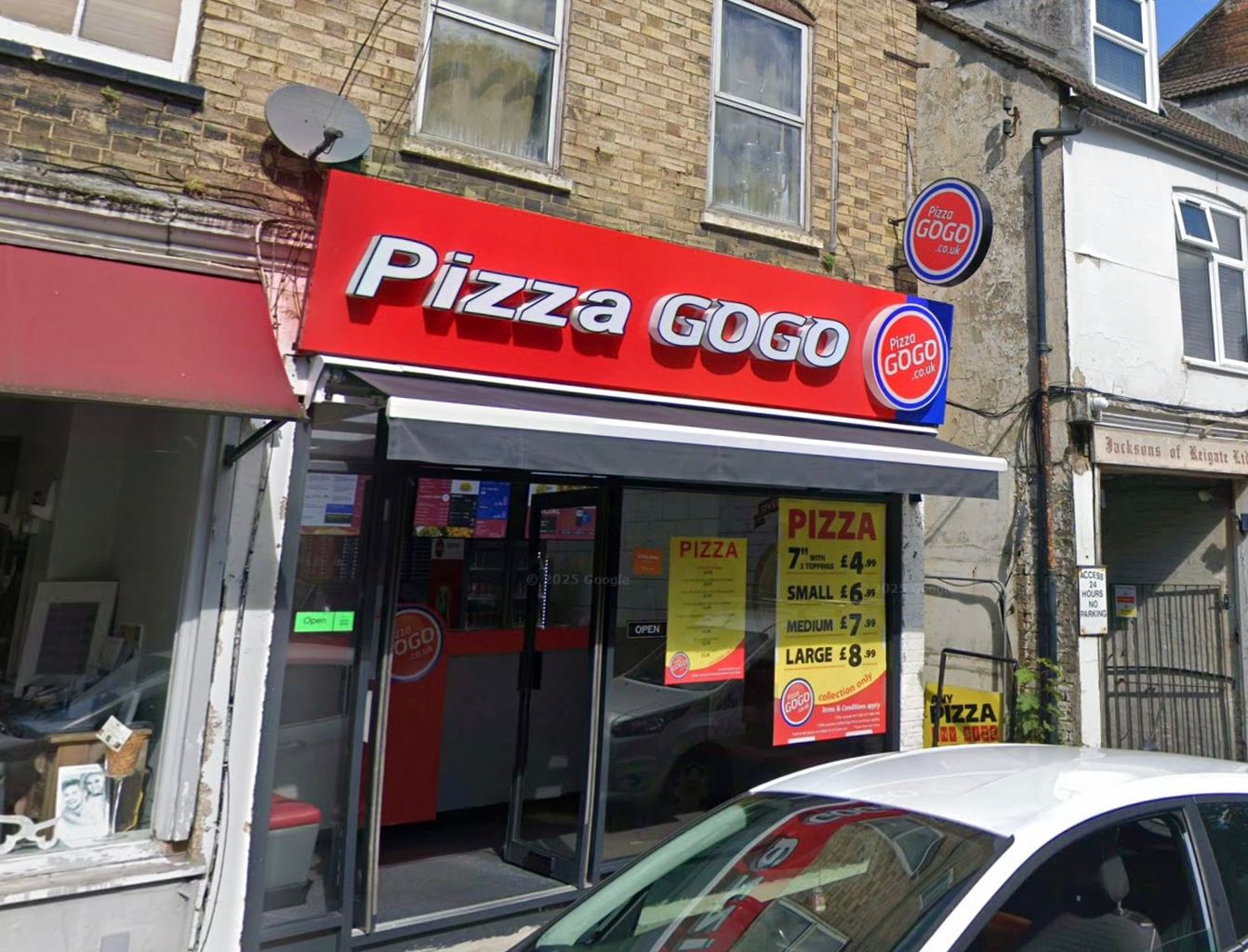 CCTV for two late night serving pizza places in Surrey