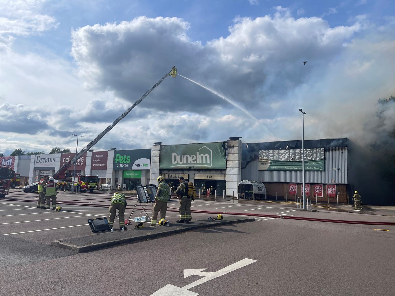 A fourth teen's arrested over the fire at St James Retail park in ...