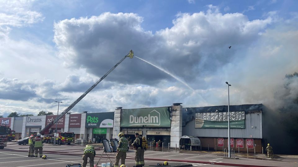 Third teenager released on bail after Northampton Dunelm fire