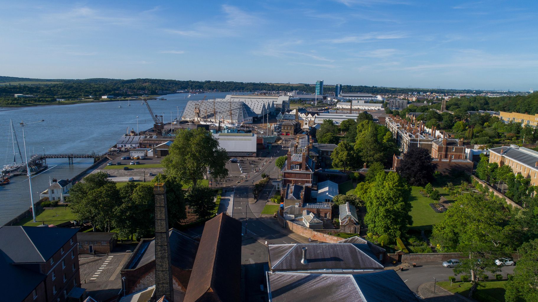 Chatham Dockyard and Medway City Estate set for houses