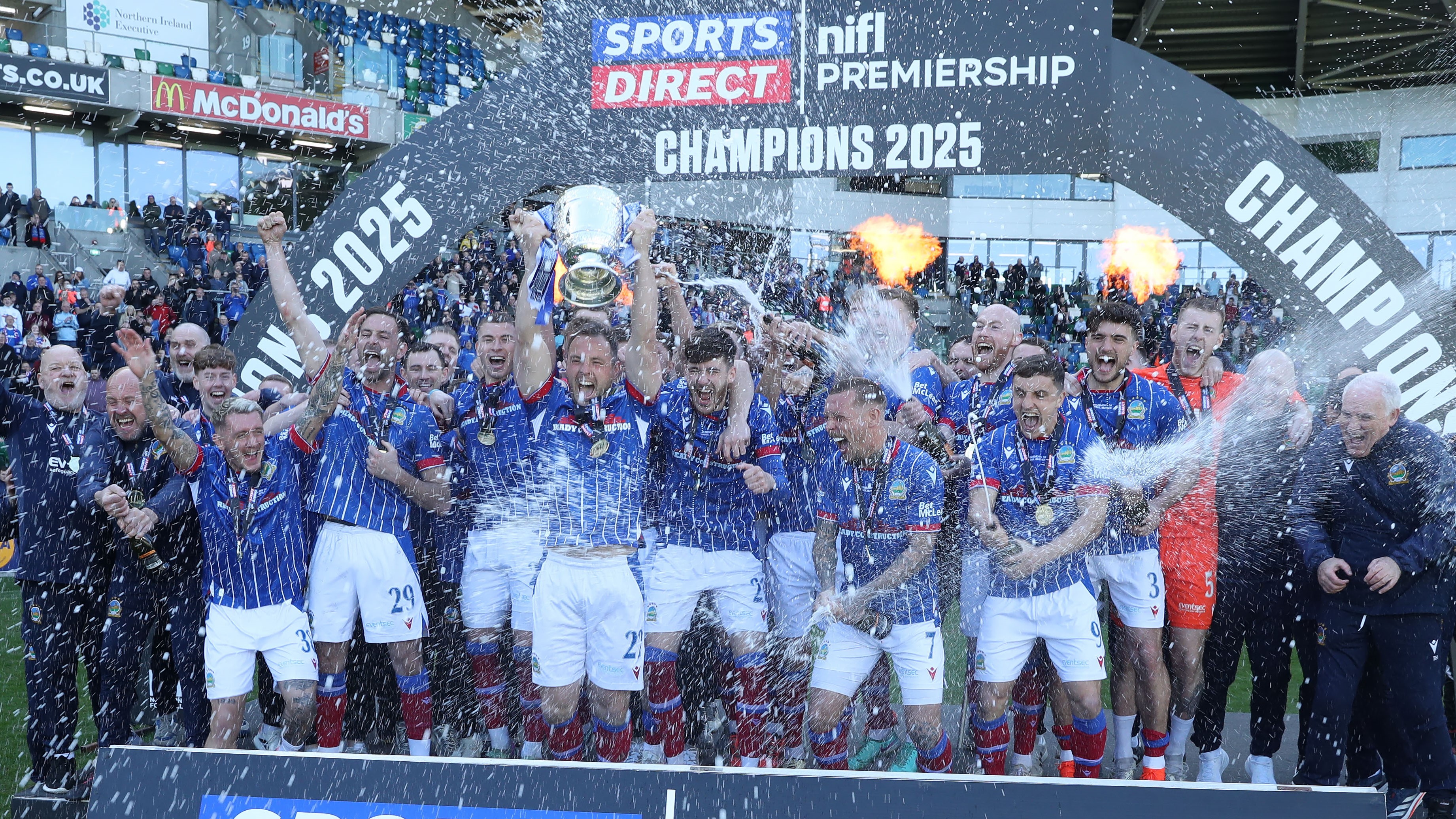 Irish Premiership: Champions Linfield begin at home to the Swifts ...