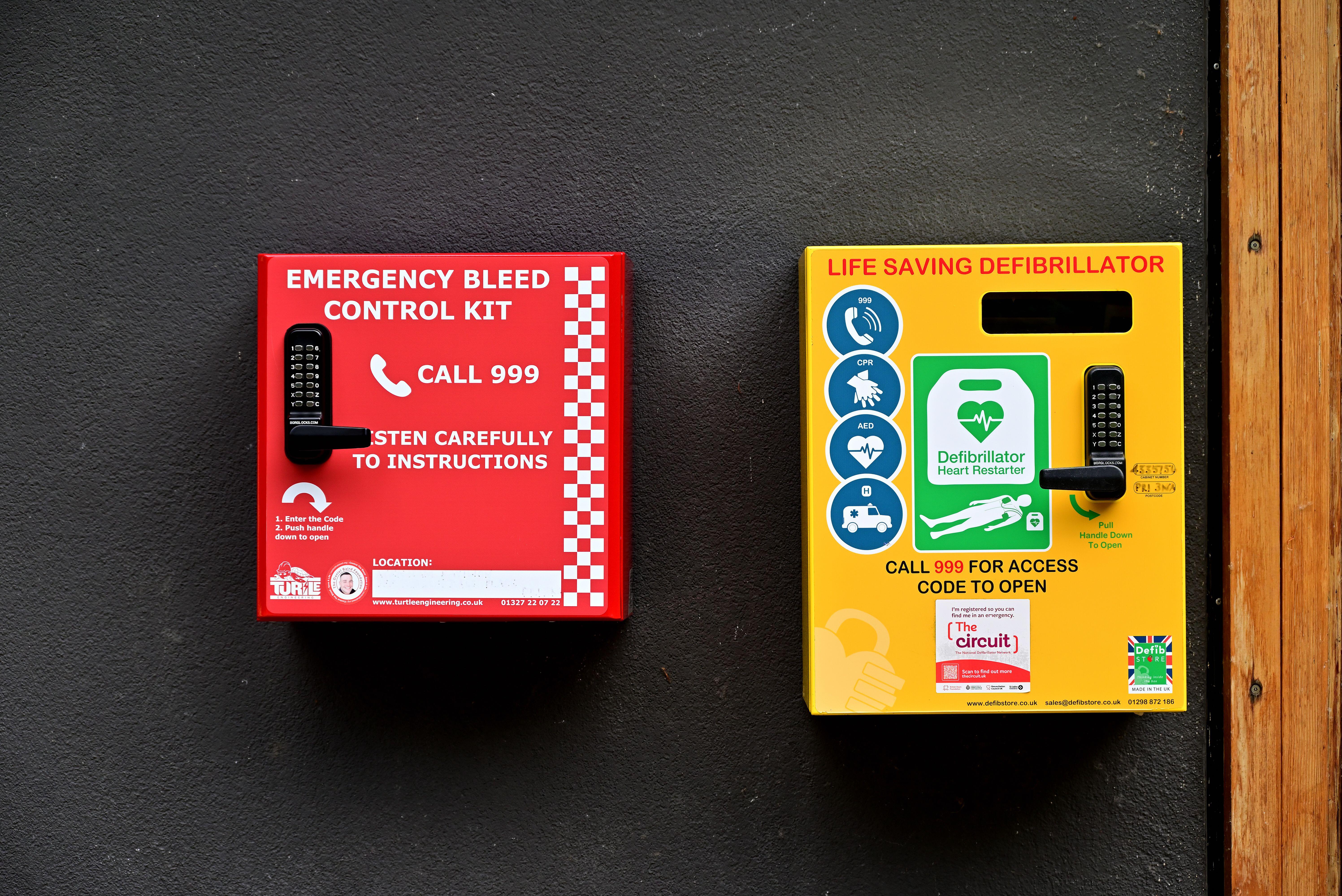 Knife crime campaigner launches 50th bleed kit