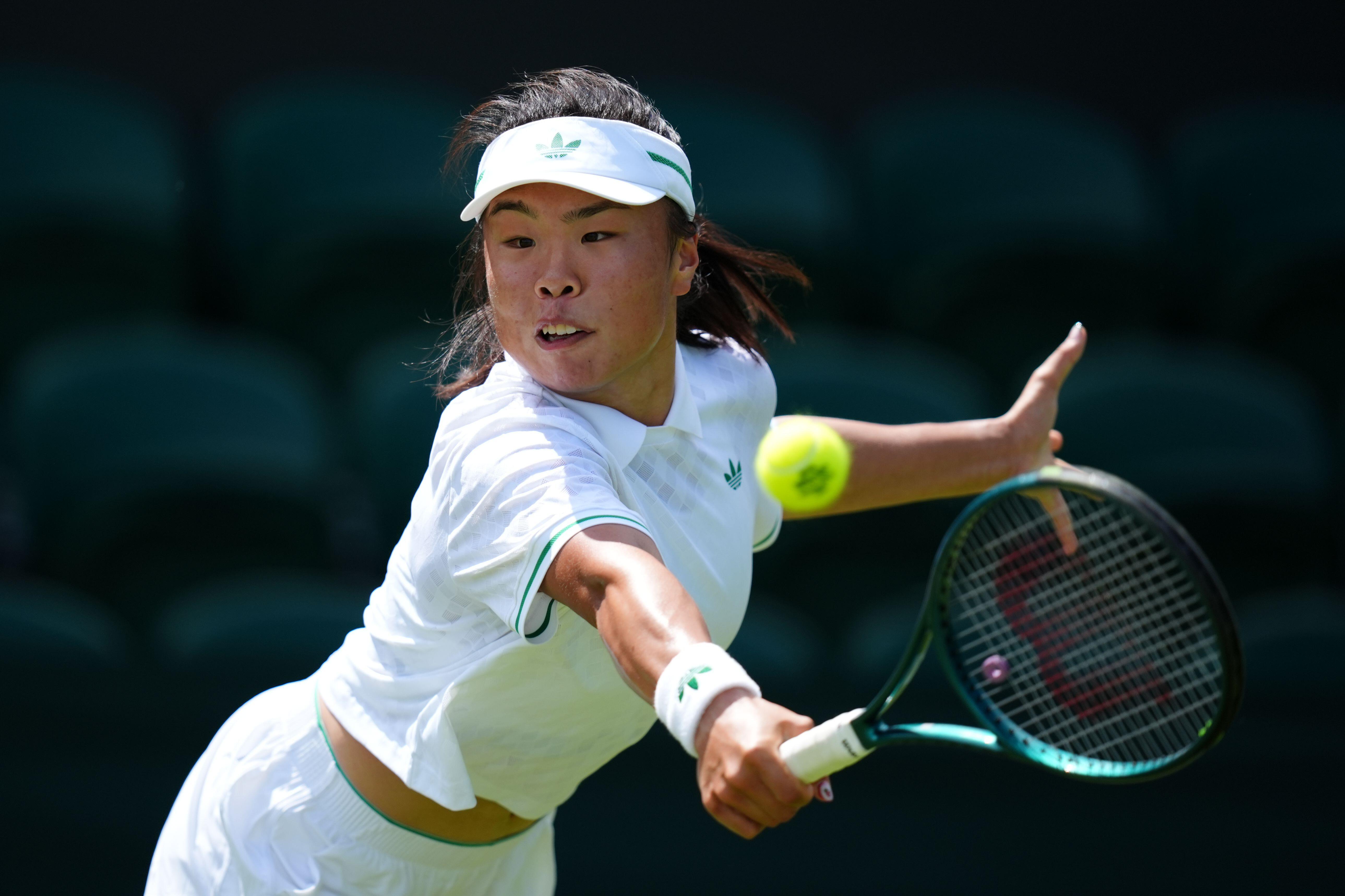 Swansea teen Mimi Xu knocked out of Wimbledon