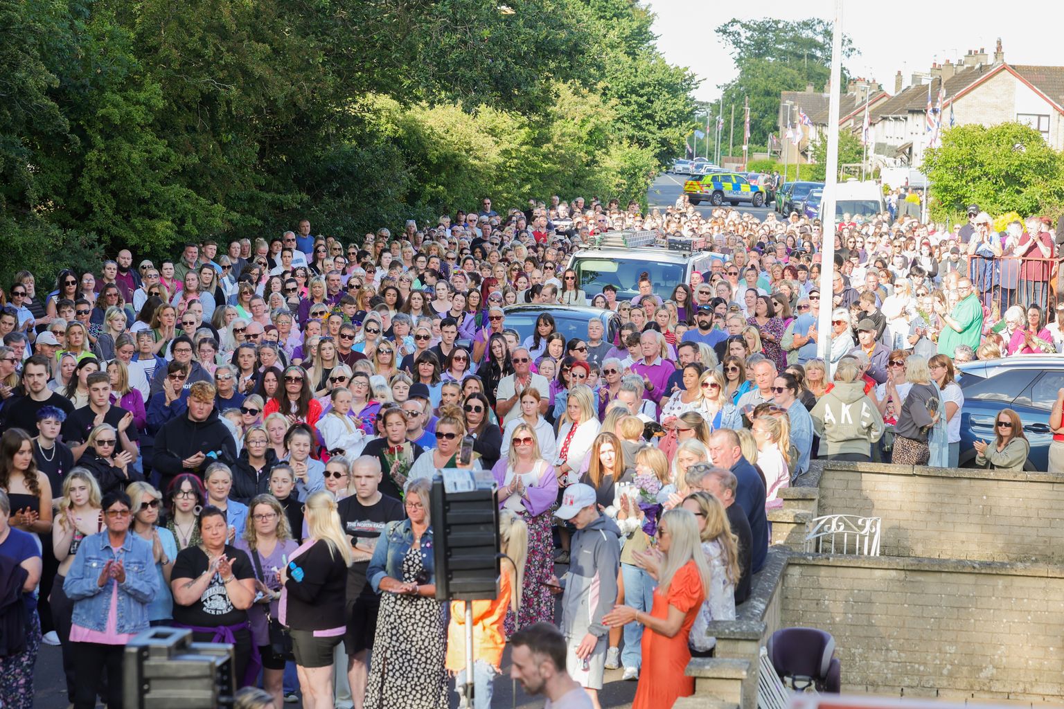 Hundreds gather for Donaghadee vigil in memory of Sarah Montgomery