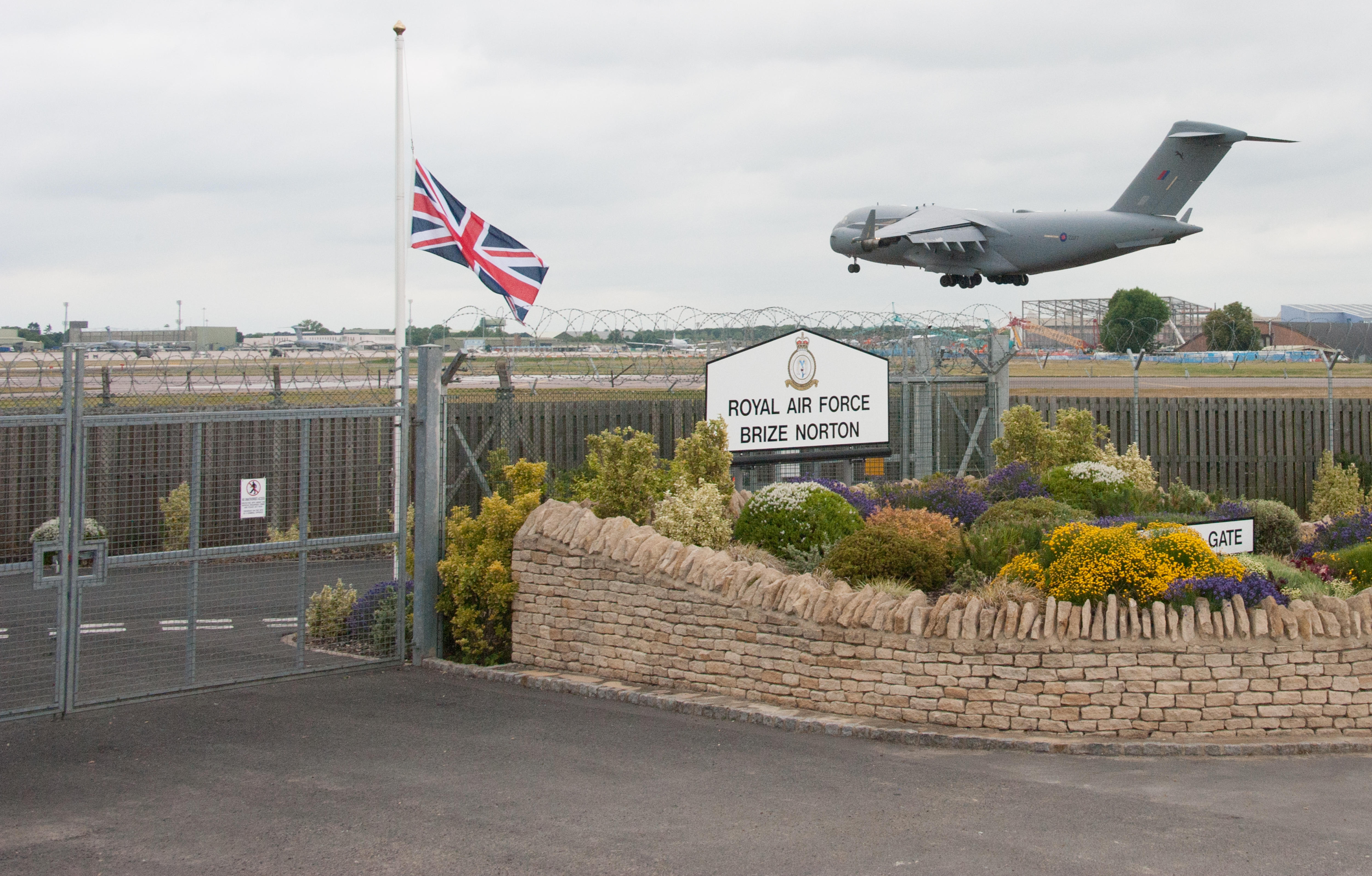 Four remanded in custody after vandalism at RAF Brize Norton | News ...