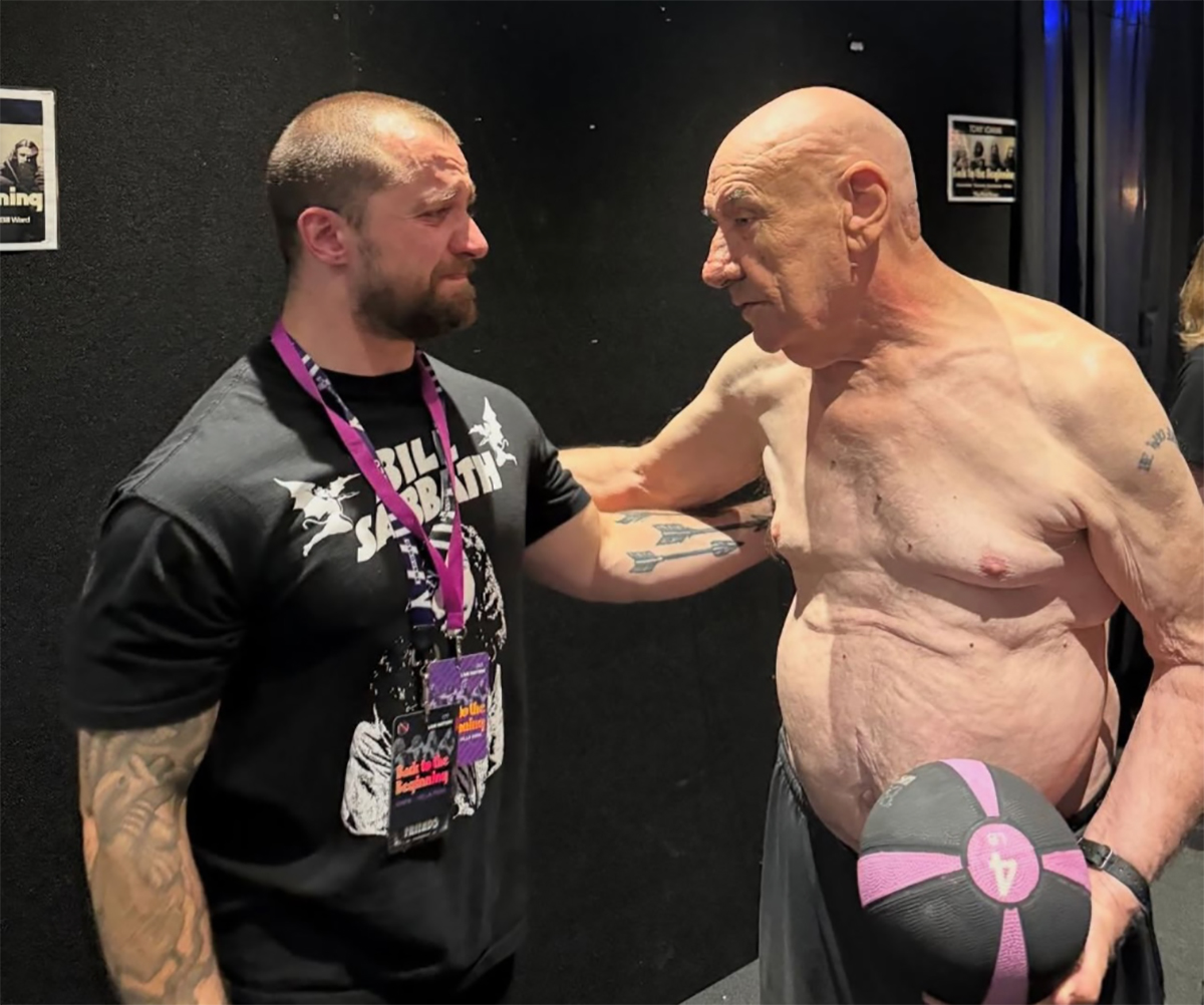 Slipknot's Eloy Casagrande cries meeting his hero Bill Ward at Black ...