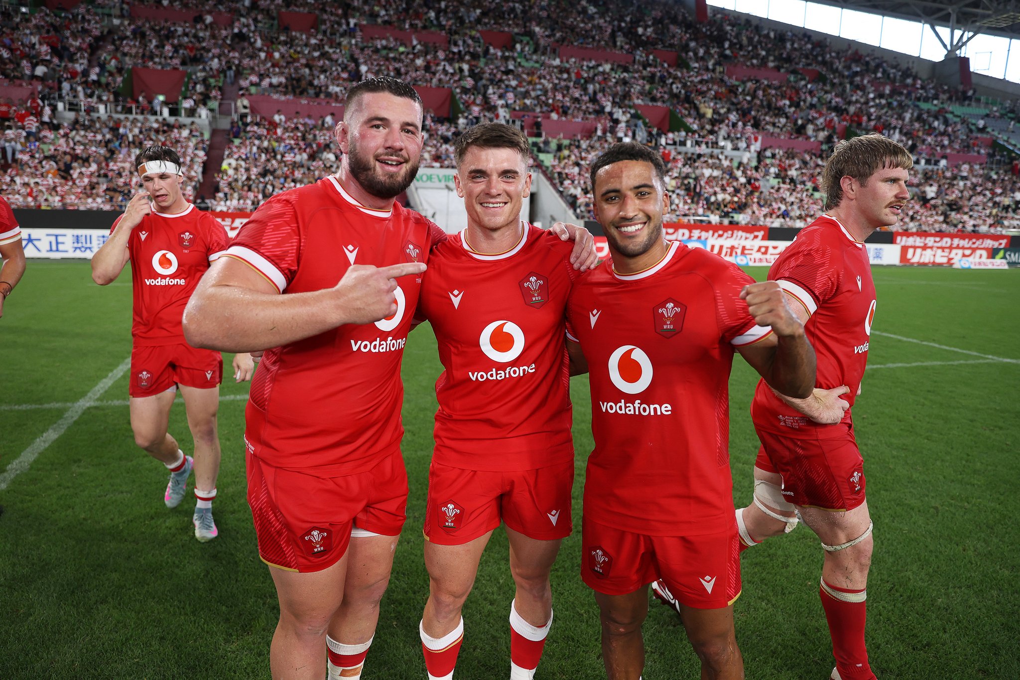 Wales end test match losing run by beating Japan