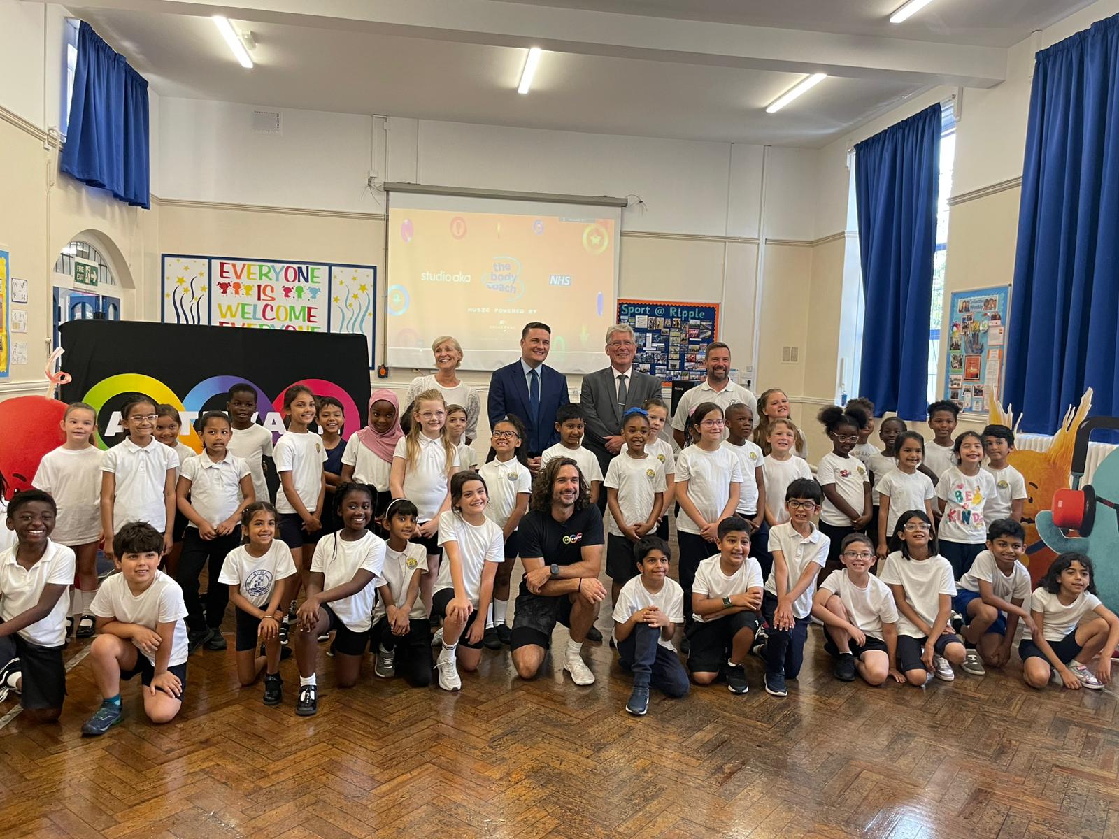 Animation of Joe Wicks launched to help keep children fit