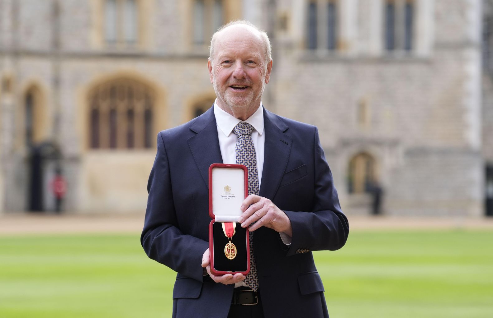 Sir Alan Bates receives honorary degree from University of Exeter