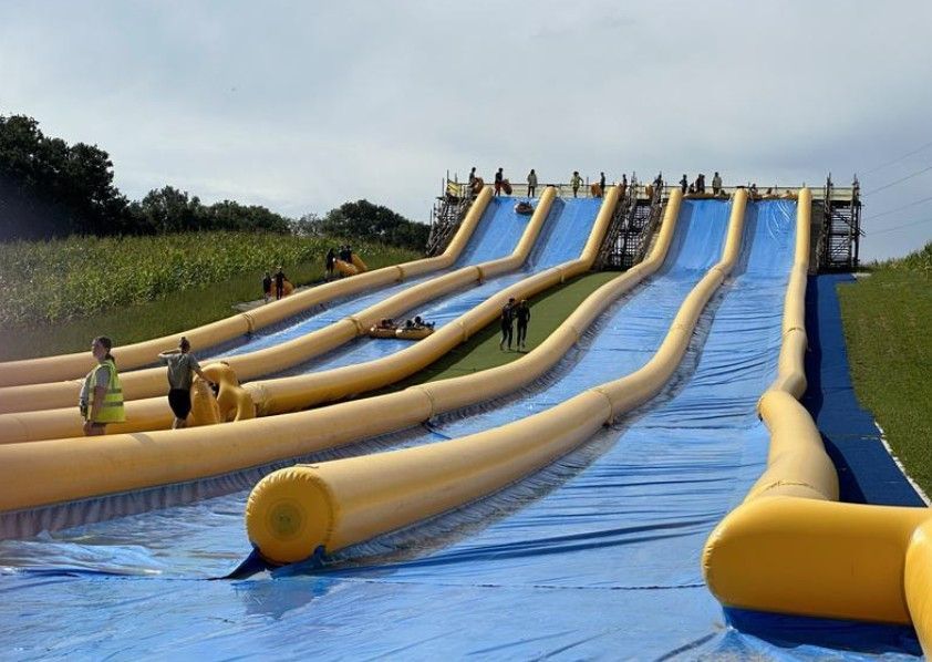 'Mega slide' operator wants to make it an annual attraction