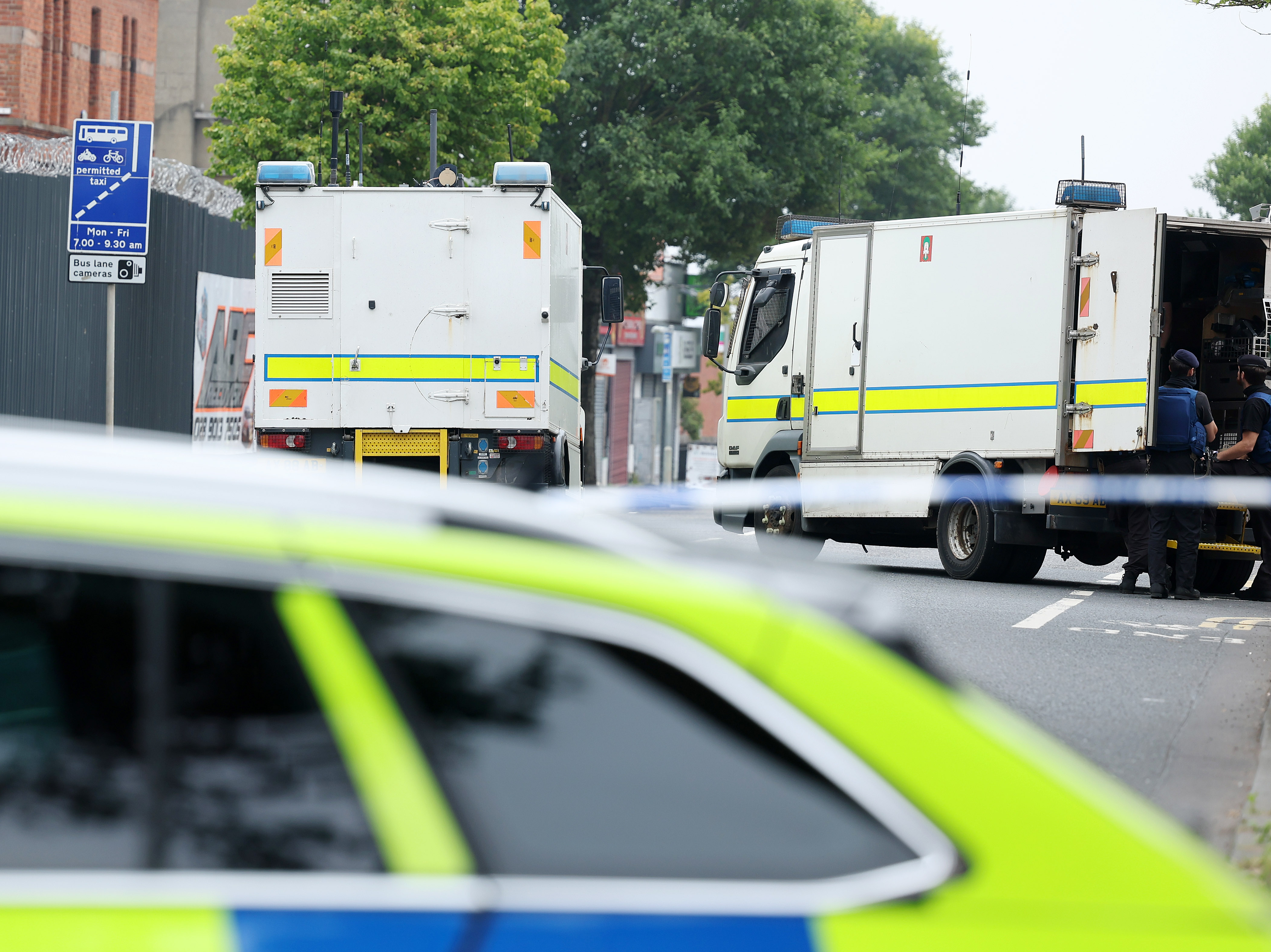 Viable devices have been found in Dromore and north Belfast