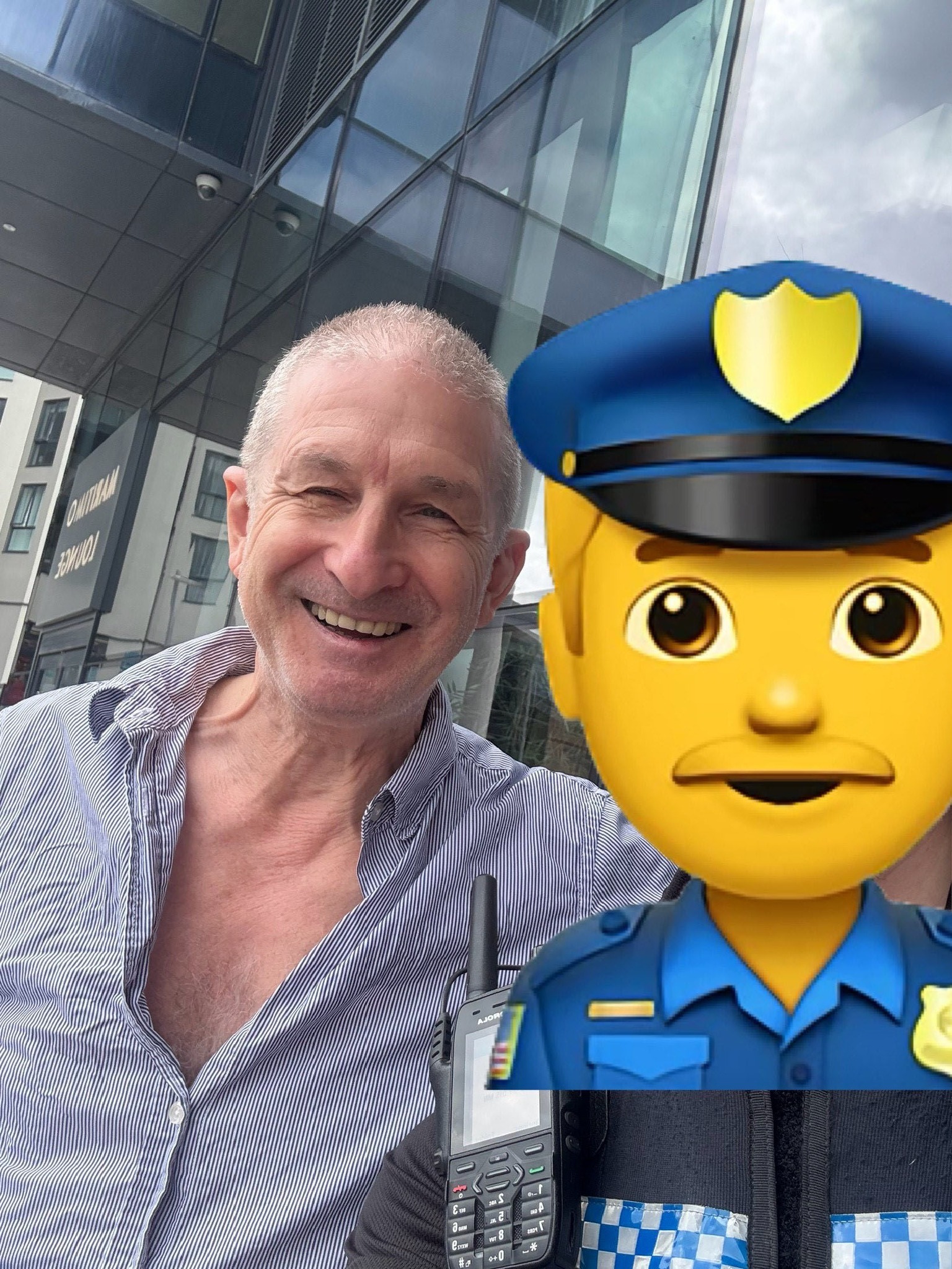 Star from TV cop series The Bill helps with real life arrest in Southampton