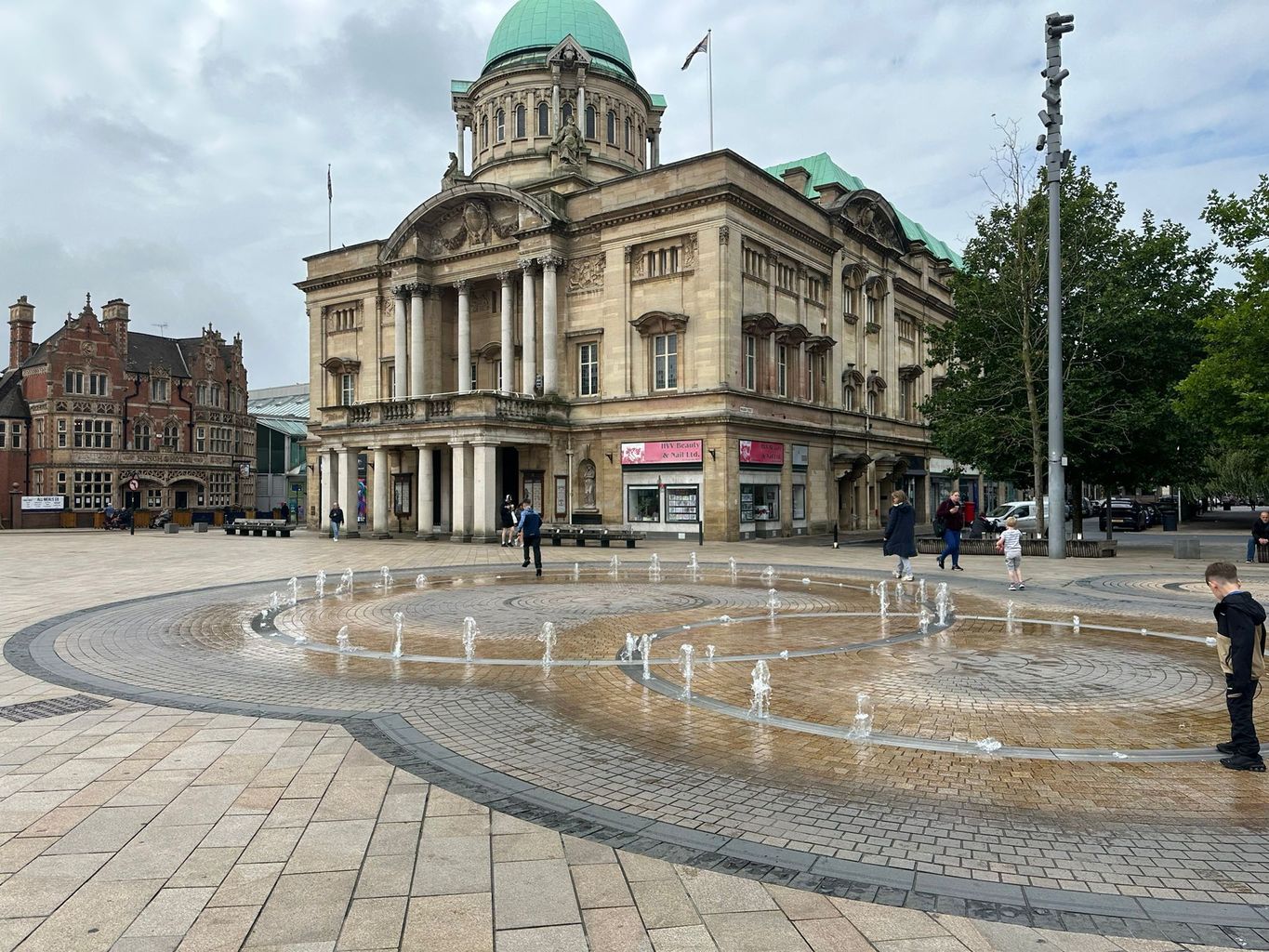 Queen Victoria Square fountains set to remain off for the summer while ...