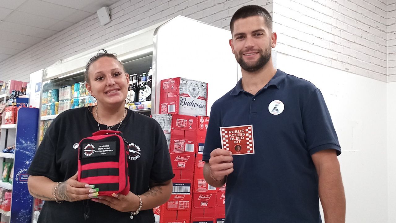 Swindon anti-knife crime campaigner launches first bleed kit