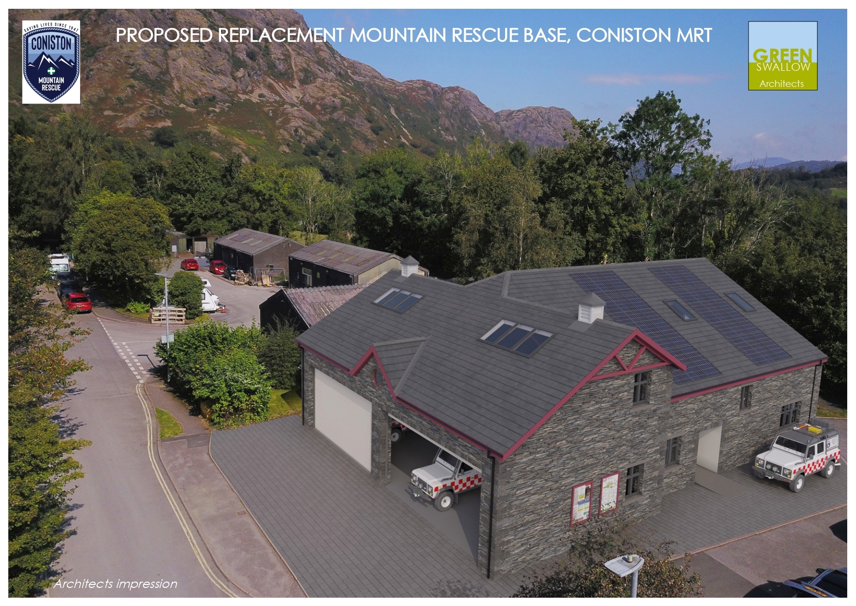 Plan for new mountain rescue base in Cumbria