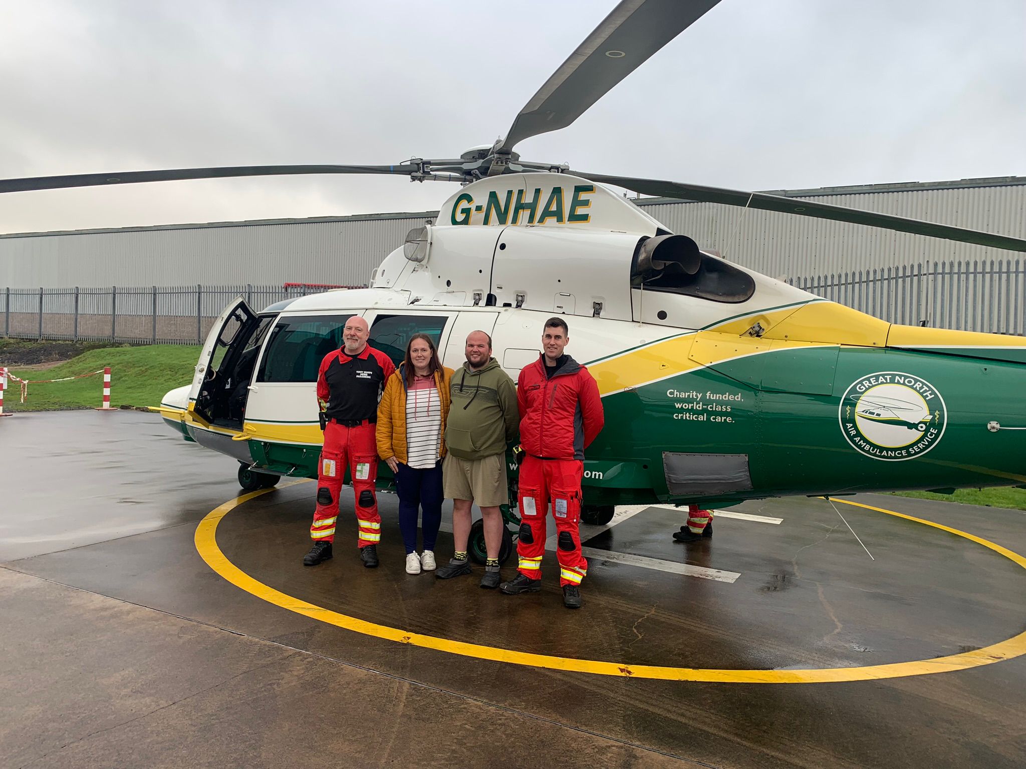 Recovery continues for County Durham man impaled by forklift