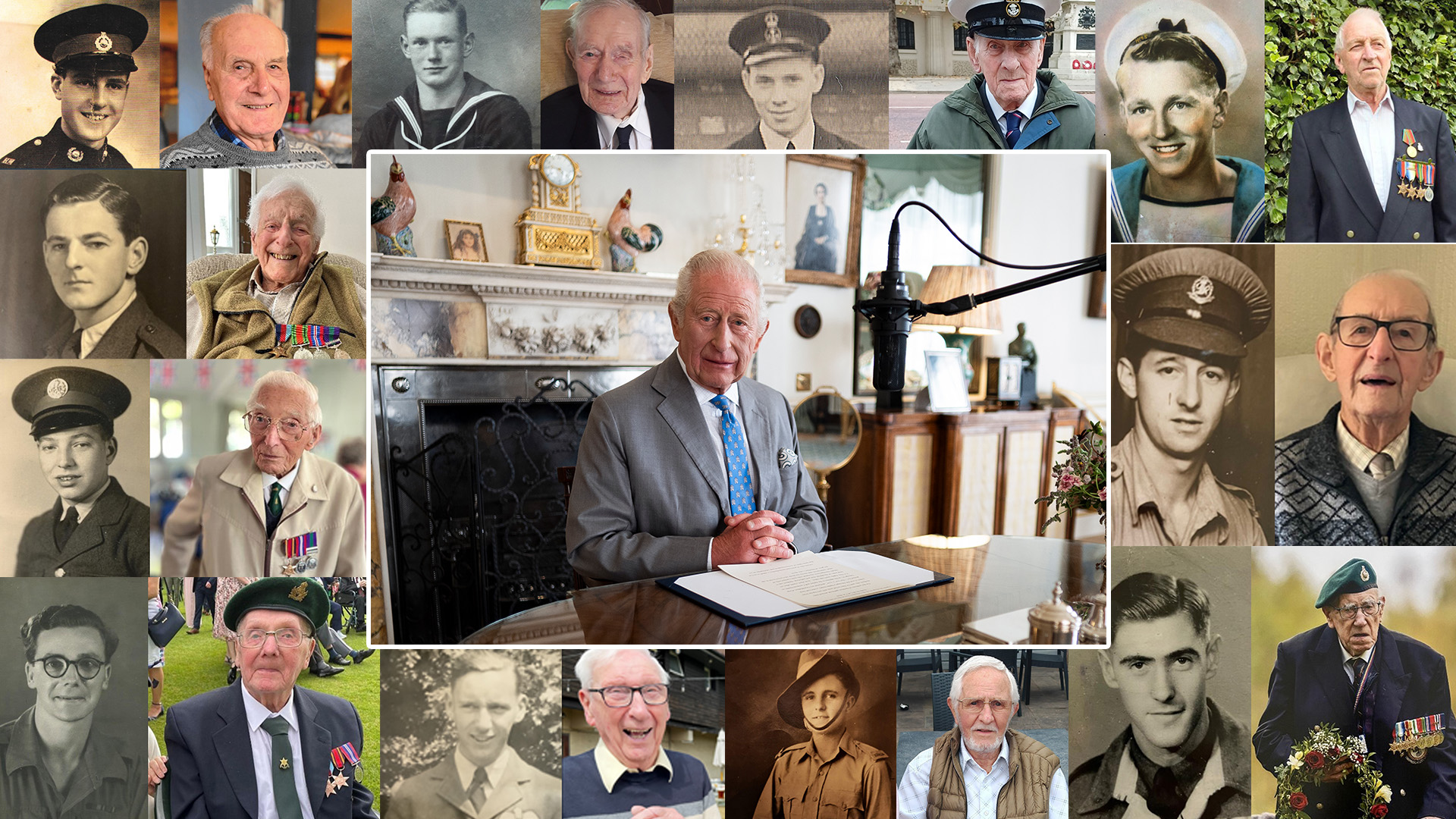 VJ Day: Veterans honoured by King, Queen and PM on 80th anniversary