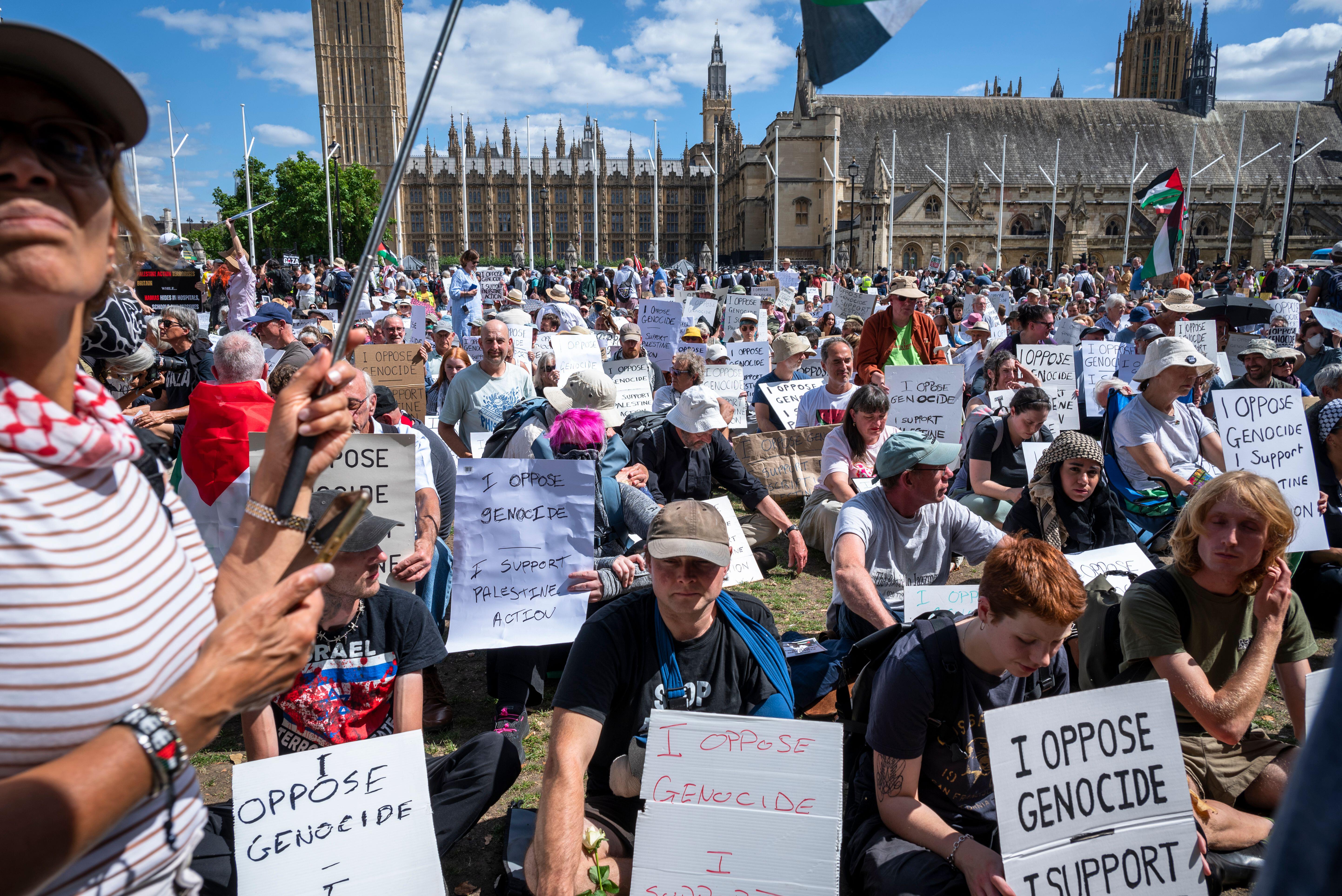 Thirteen arrests made at Palestine Action protest in Norwich