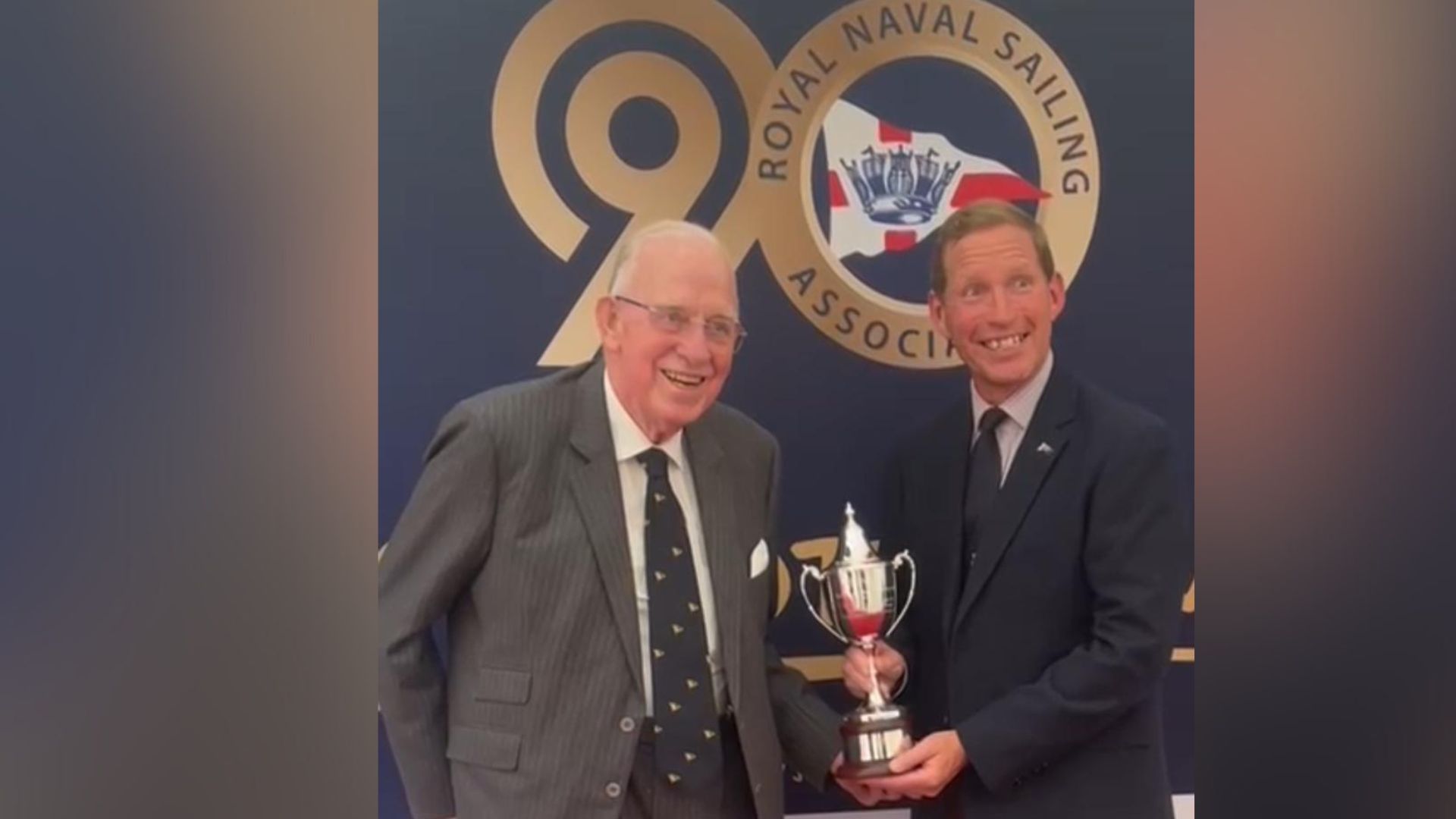 Tunnock's owner receives Royal Navy Sailing lifetime achievement award