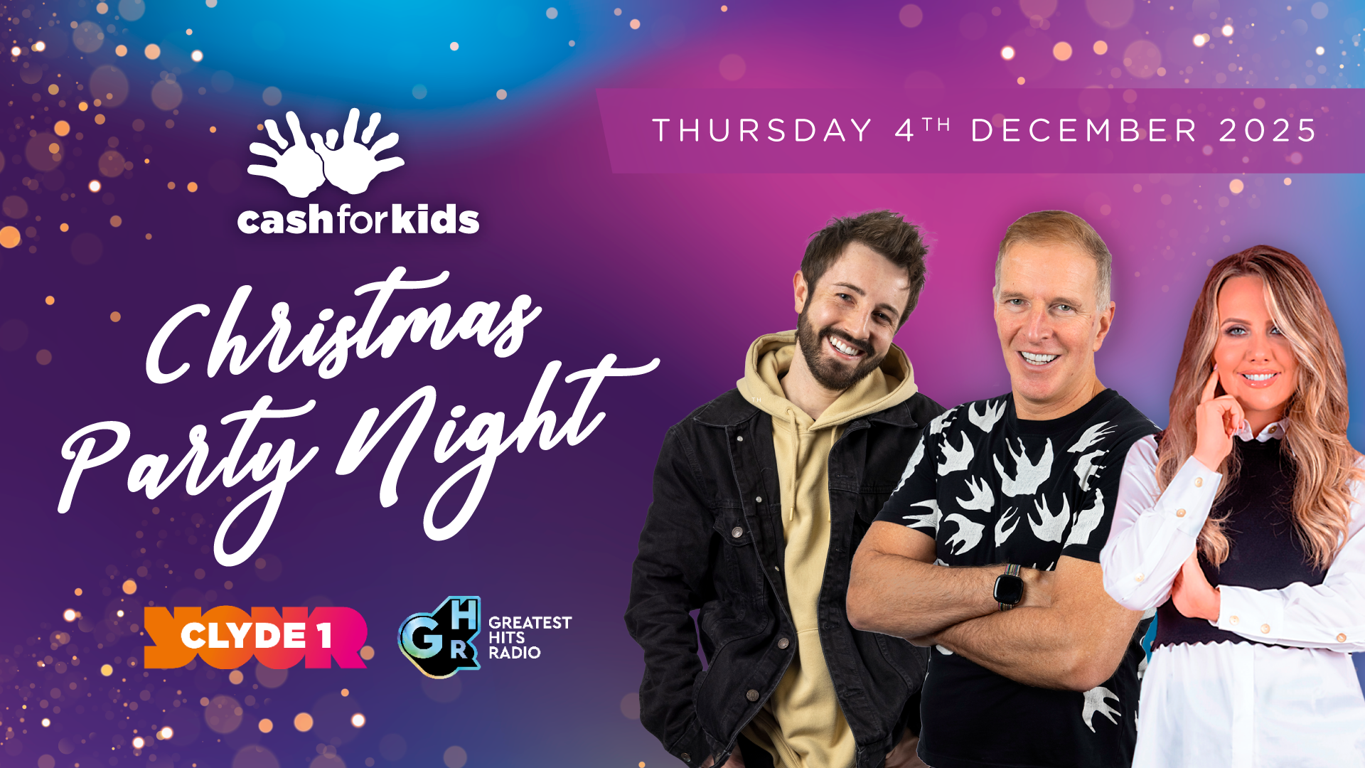 Join Us for the First-Ever Cash for Kids Clyde 1 Christmas Party Night ...