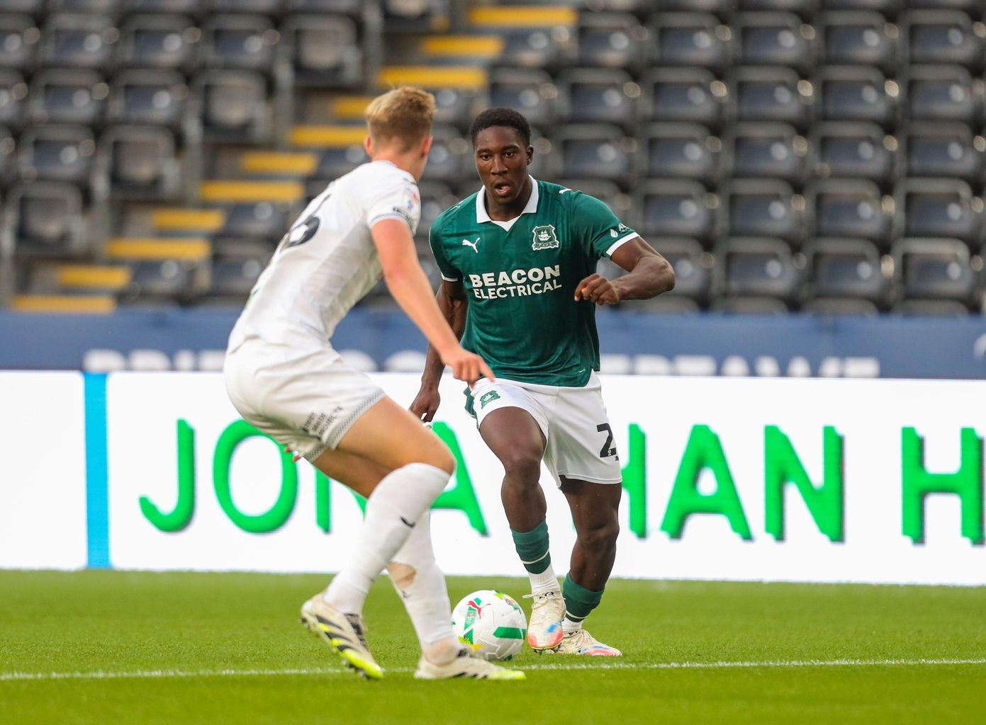 Plymouth 'appalled' after 'vile racist abuse' against Bim Pepple