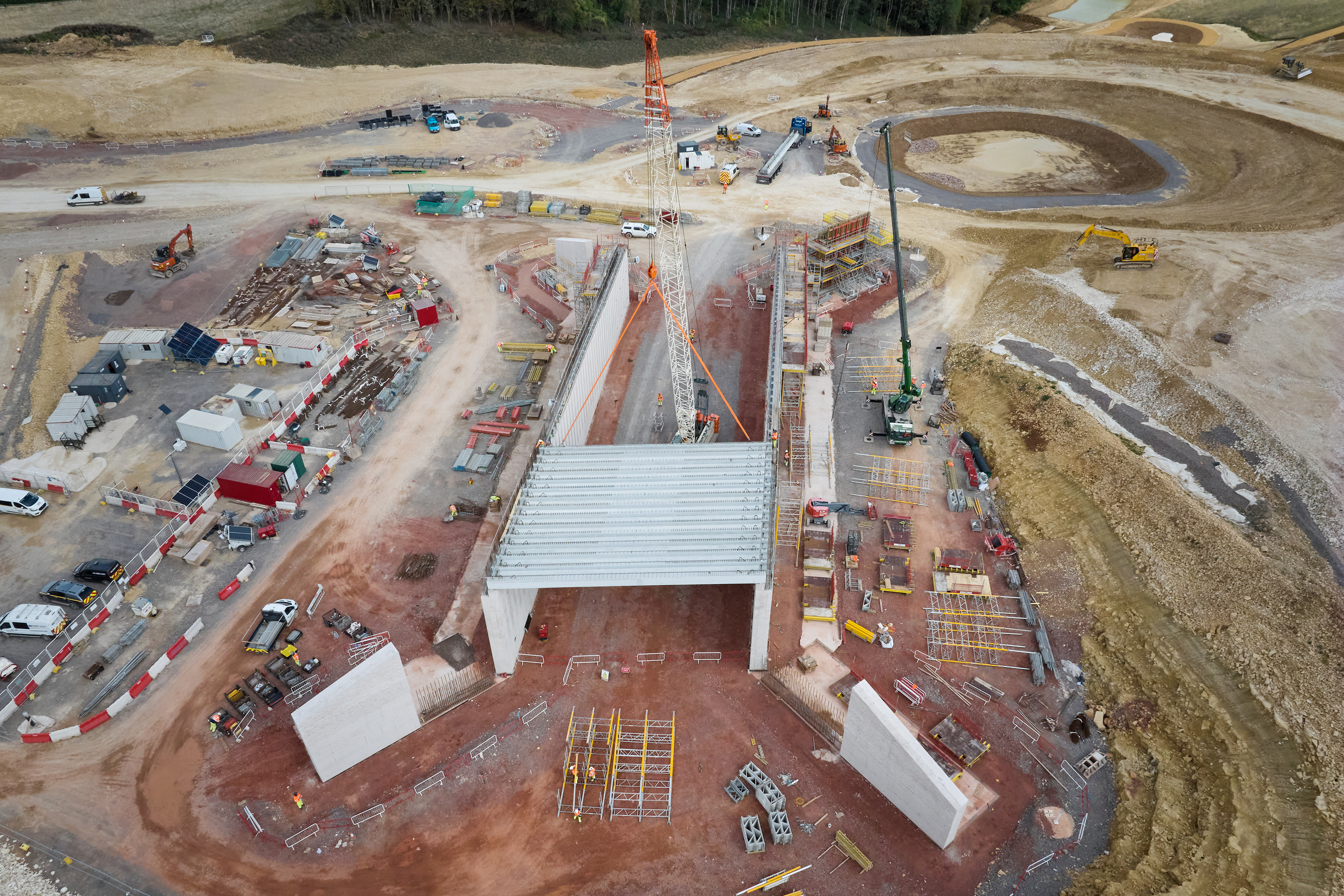 A417 Missing Link project starts build of new underbridge | News - Hits ...