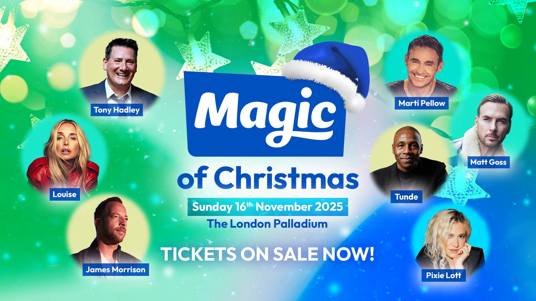 Magic of Christmas: See the line-up and get your tickets here