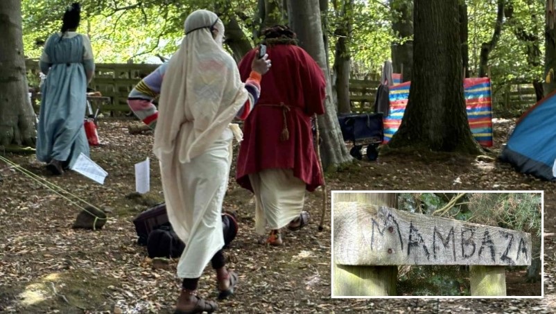 'African tribe' set for eviction from Jedburgh woods after court issues ...