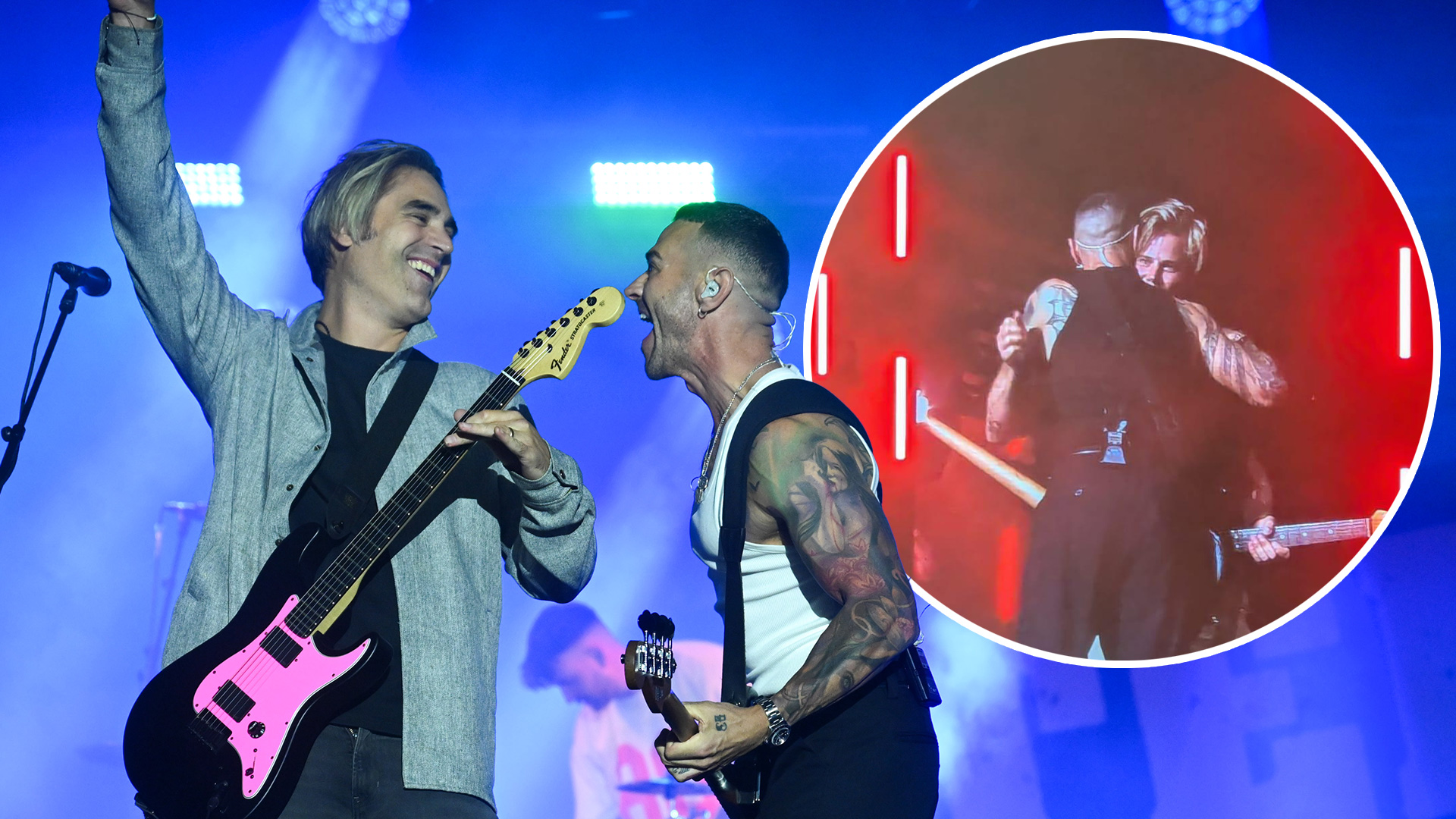 James Bourne's brother replaces him on the 'Busted Vs McFly tour'