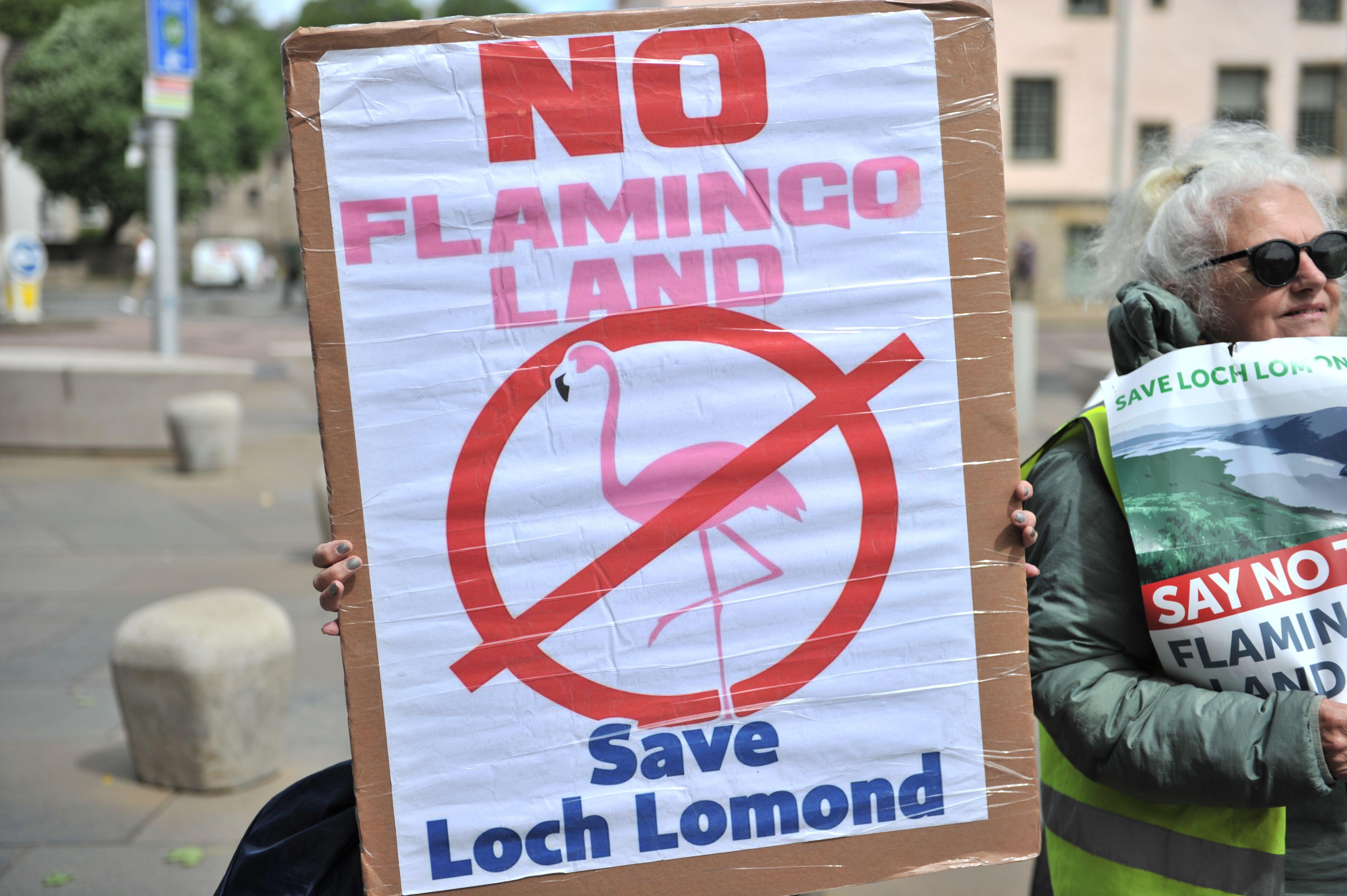 Campaigners urge minsters to scrap Loch Lomond Flamingo Land plans 'for ...
