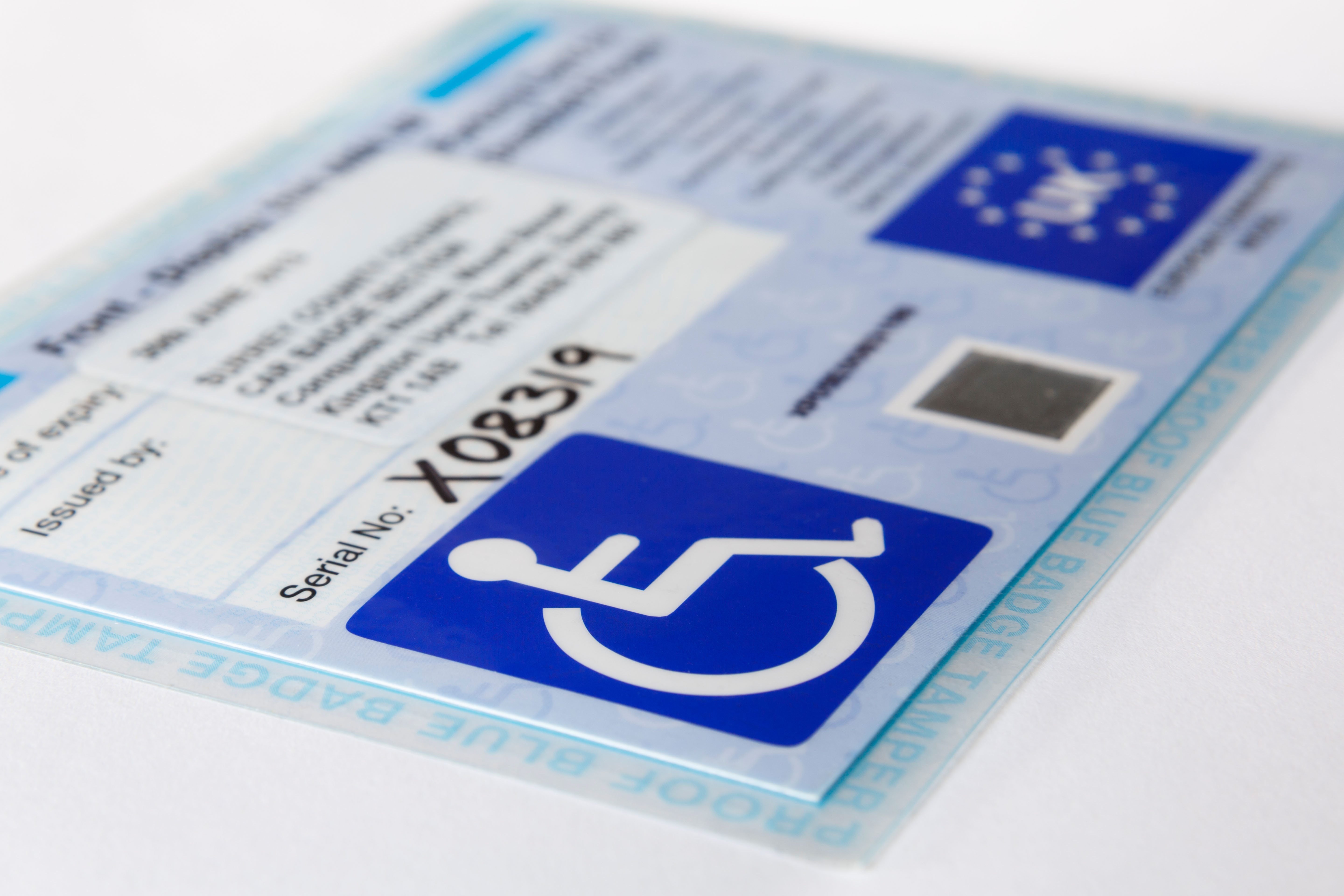 Blue Badges are 'vital' to disabled people