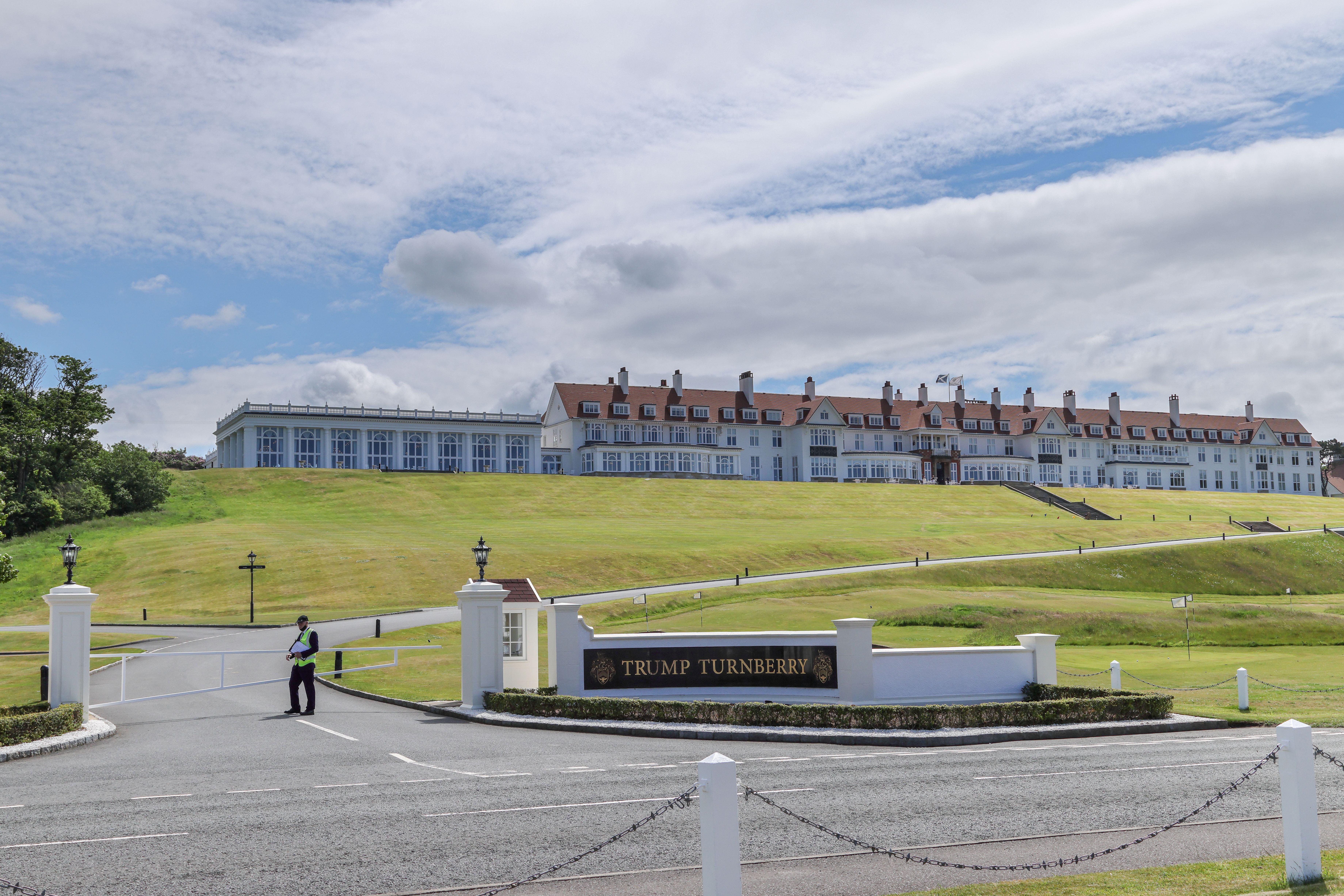 Further arrest in connection with vandalism at Trump Turnberry